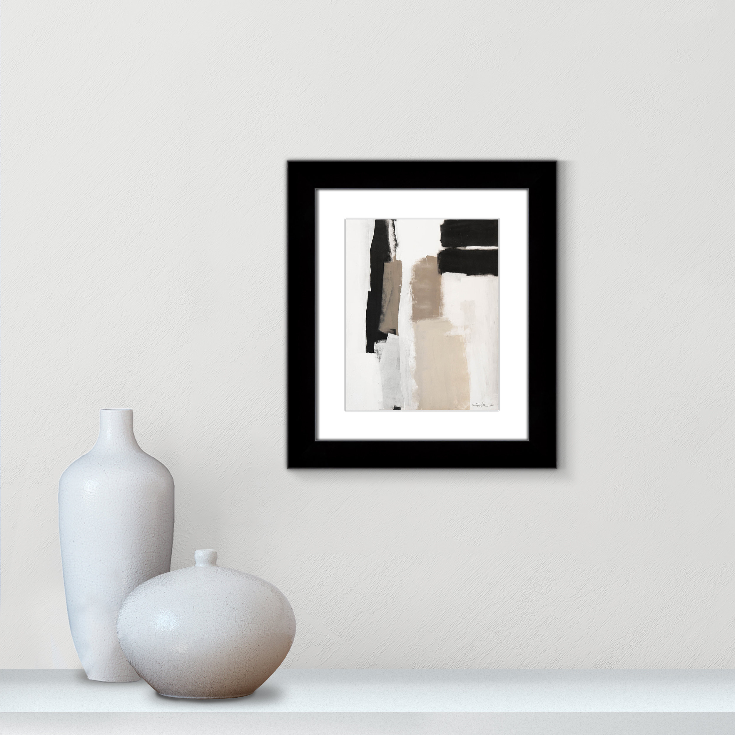 Joss & Main Giverny Earth Scapes II Framed On Paper Print - Wayfair Canada