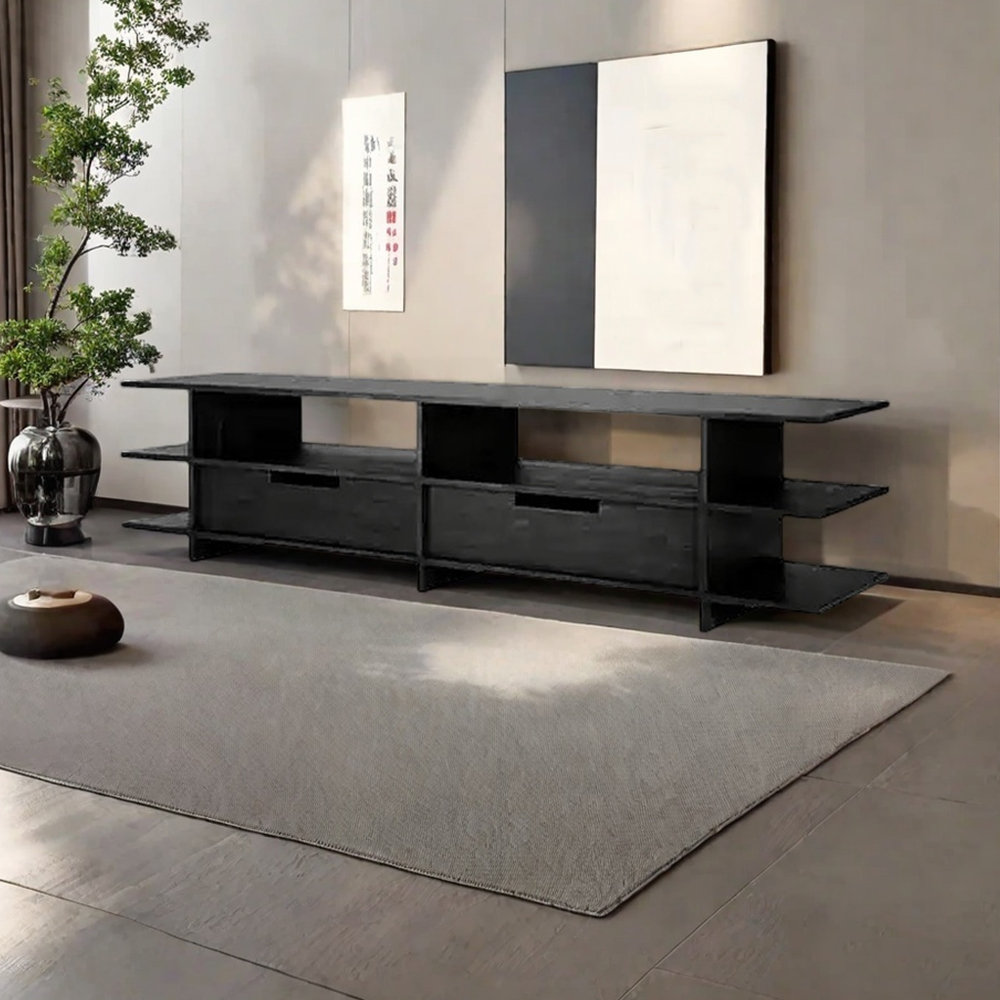 Trentastic Trails Simple Style TV Stand with Symmetrical Design | Wayfair