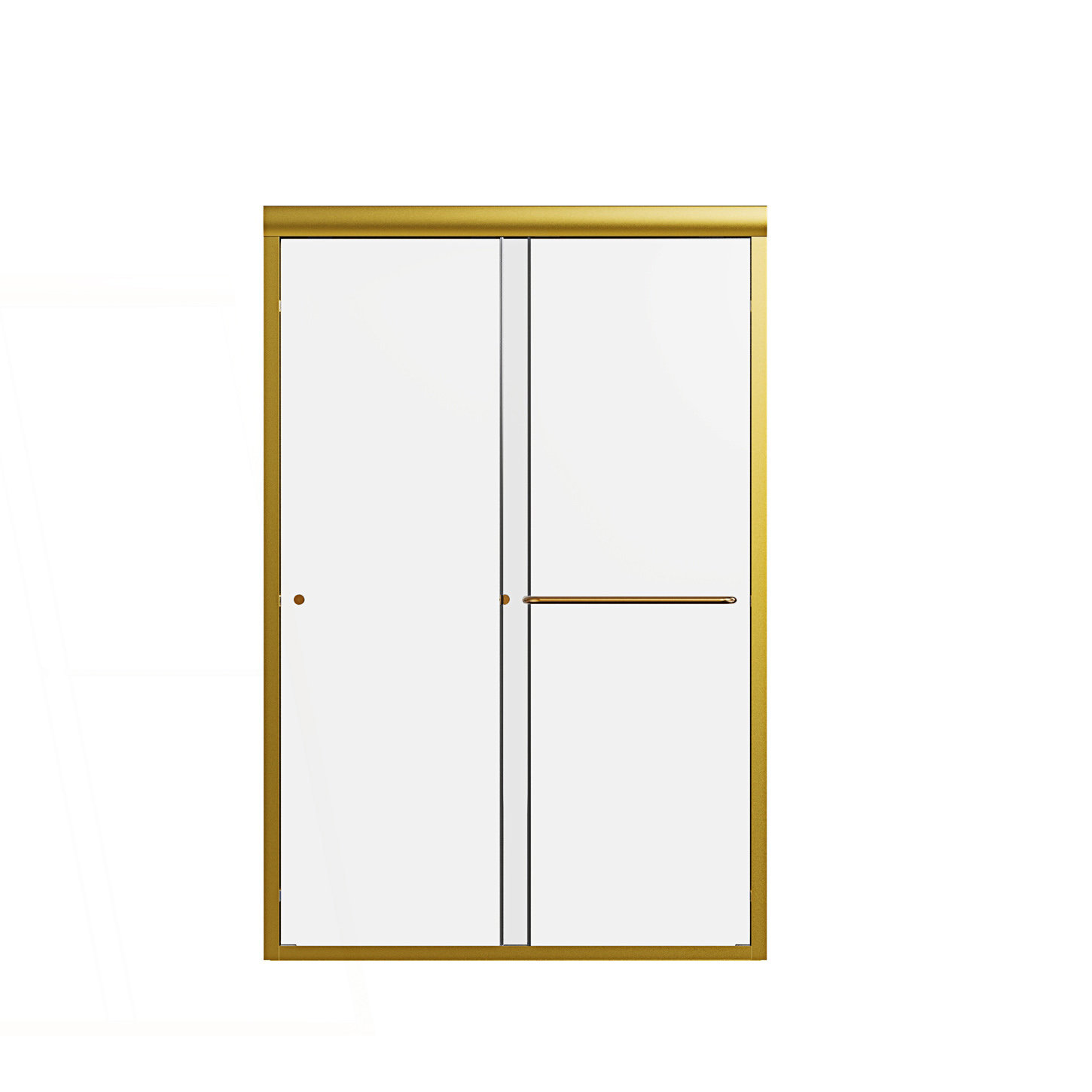 ACCOLADE FURNITURE LLC Semi-Frameless Double Sliding Shower Door ...