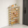 Trent Austin Design® Metal Wire Shoe Rack With X-Shaped Reinforced ...