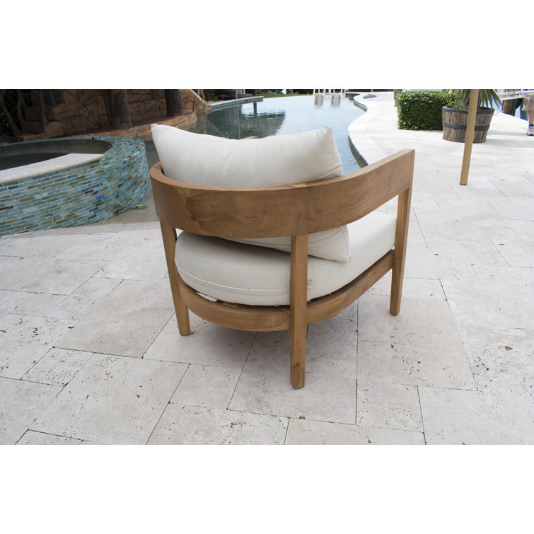 Panama Jack Bali Teak Lounge Chair - Wayfair Canada