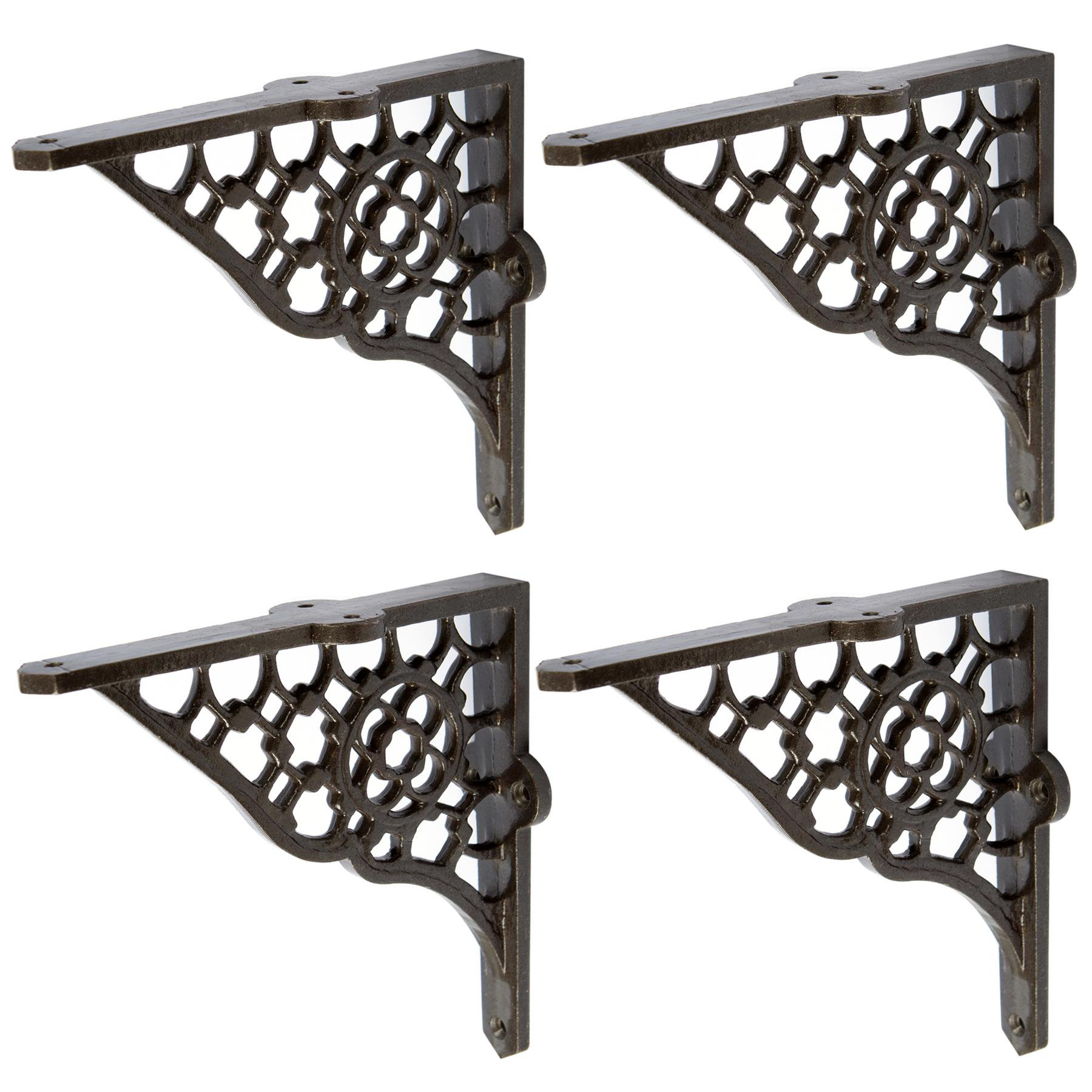 Hammer and Tongs Hammer & Tongs - Honeycomb Iron Shelf Bracket - D155mm ...