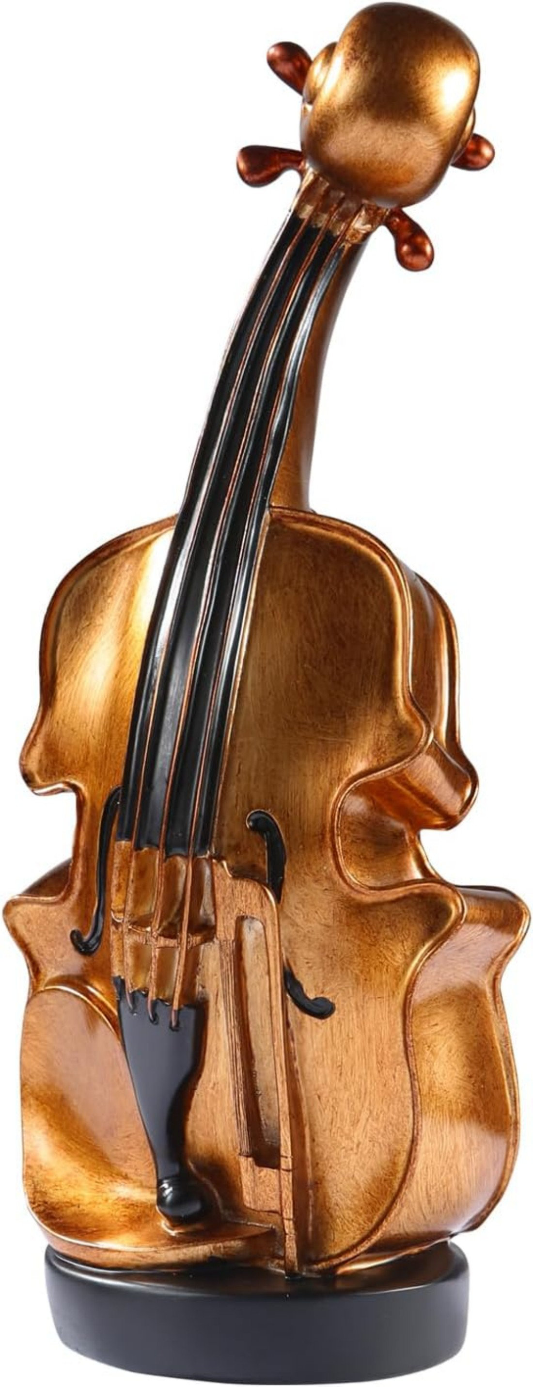 House of Hampton® Violin Sculptures, Musical Instrument Models, Table ...