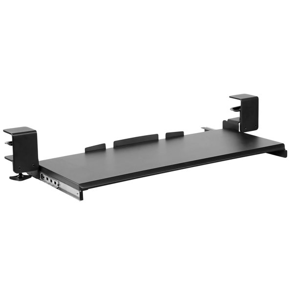 Mount-It! Clamp Keyboard Tray | Ergonomic Under Desk Pull Out Keyboard ...