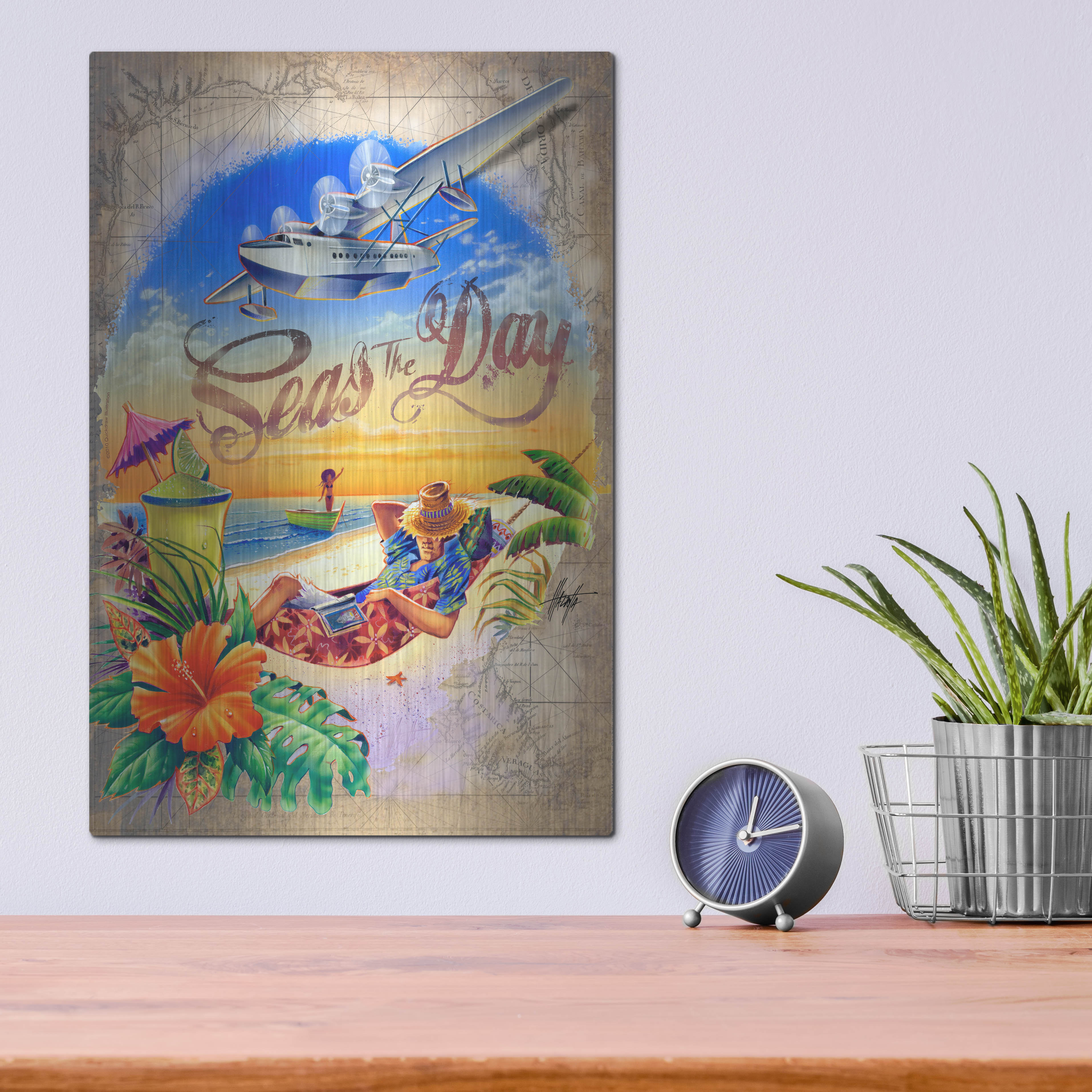 Bay Isle Home™ 'Seas Day' by James Mazzotta, Metal Wall Art - Wayfair ...