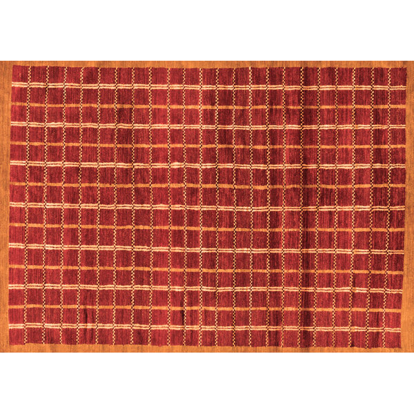 Foundry Select Abstract 8 Orange Machine Washable Area Rugs - Wayfair ...