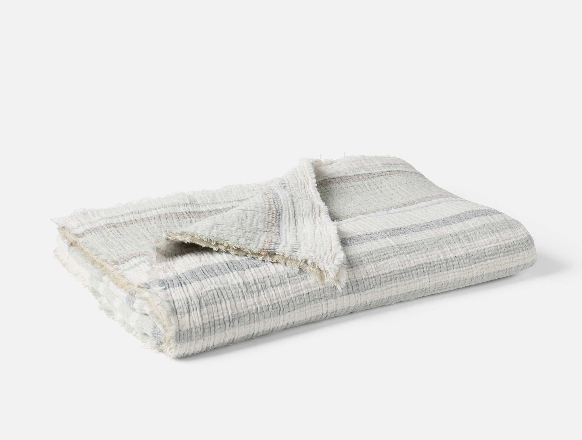 Coyuchi Topanga Organic Matelasse Throw & Reviews | Wayfair
