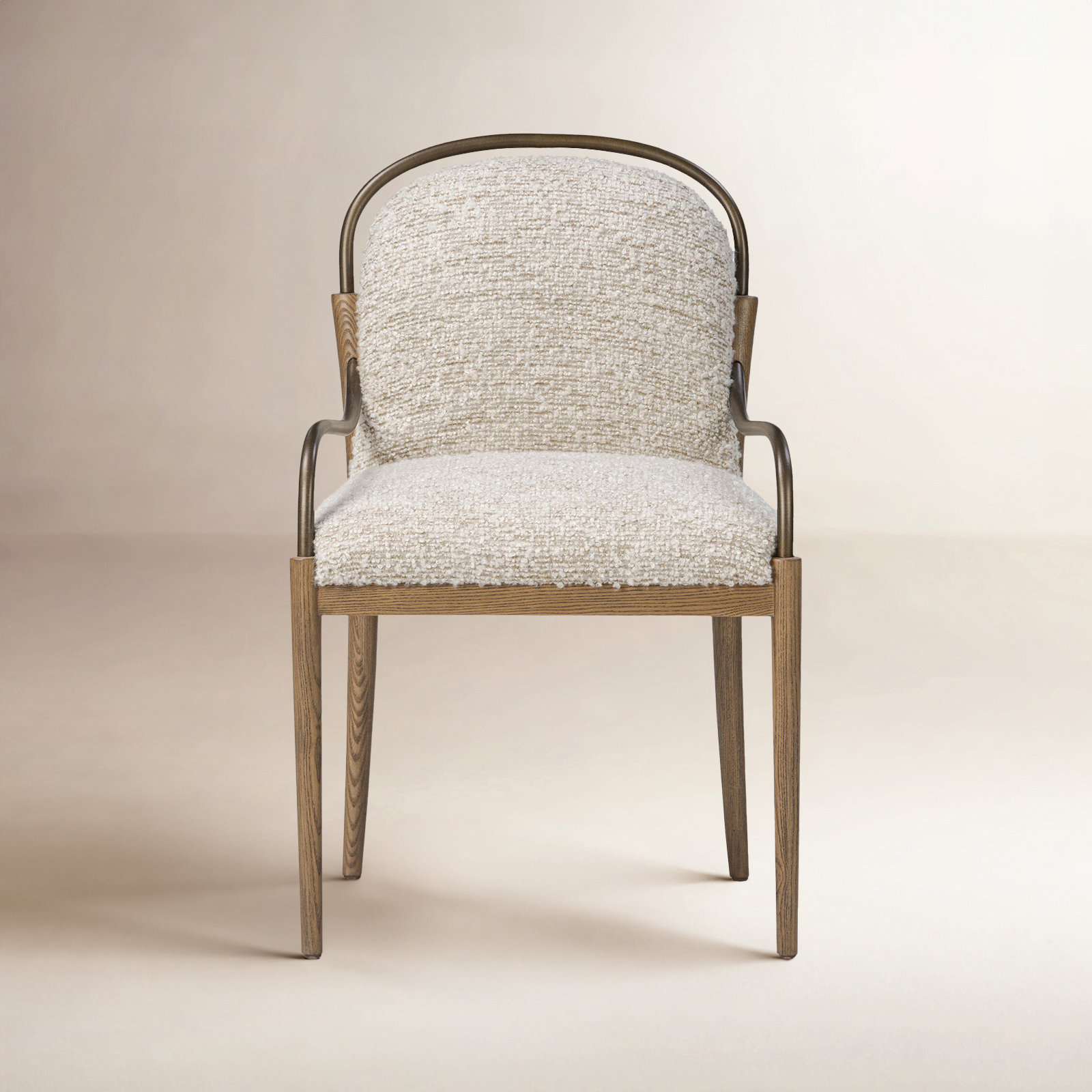 Amber Lewis x Four Hands Demi Dining Chair-Ivan Stone | Birch Lane