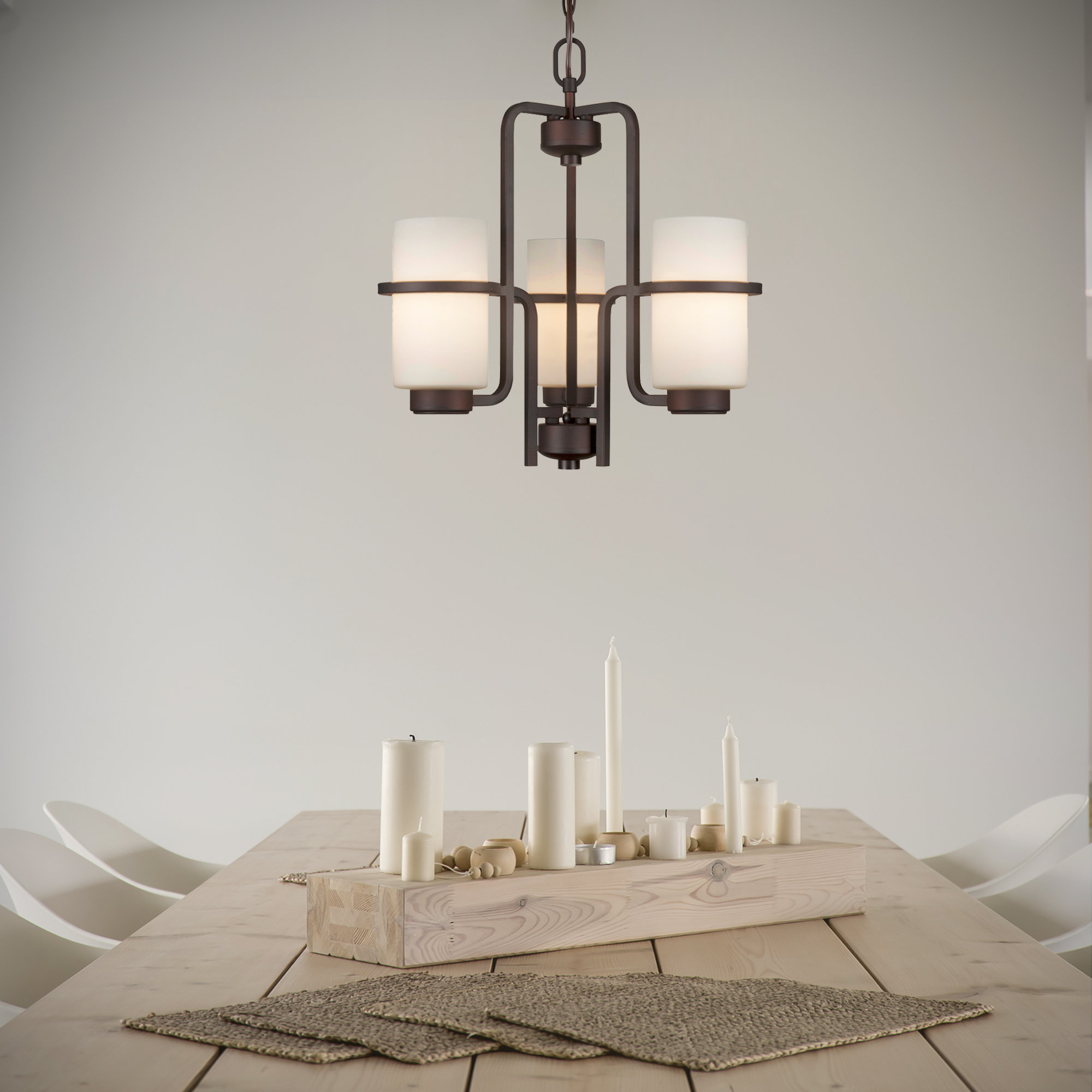 Breakwater Bay Adamson 3 - Light Shaded Classic / Traditional ...