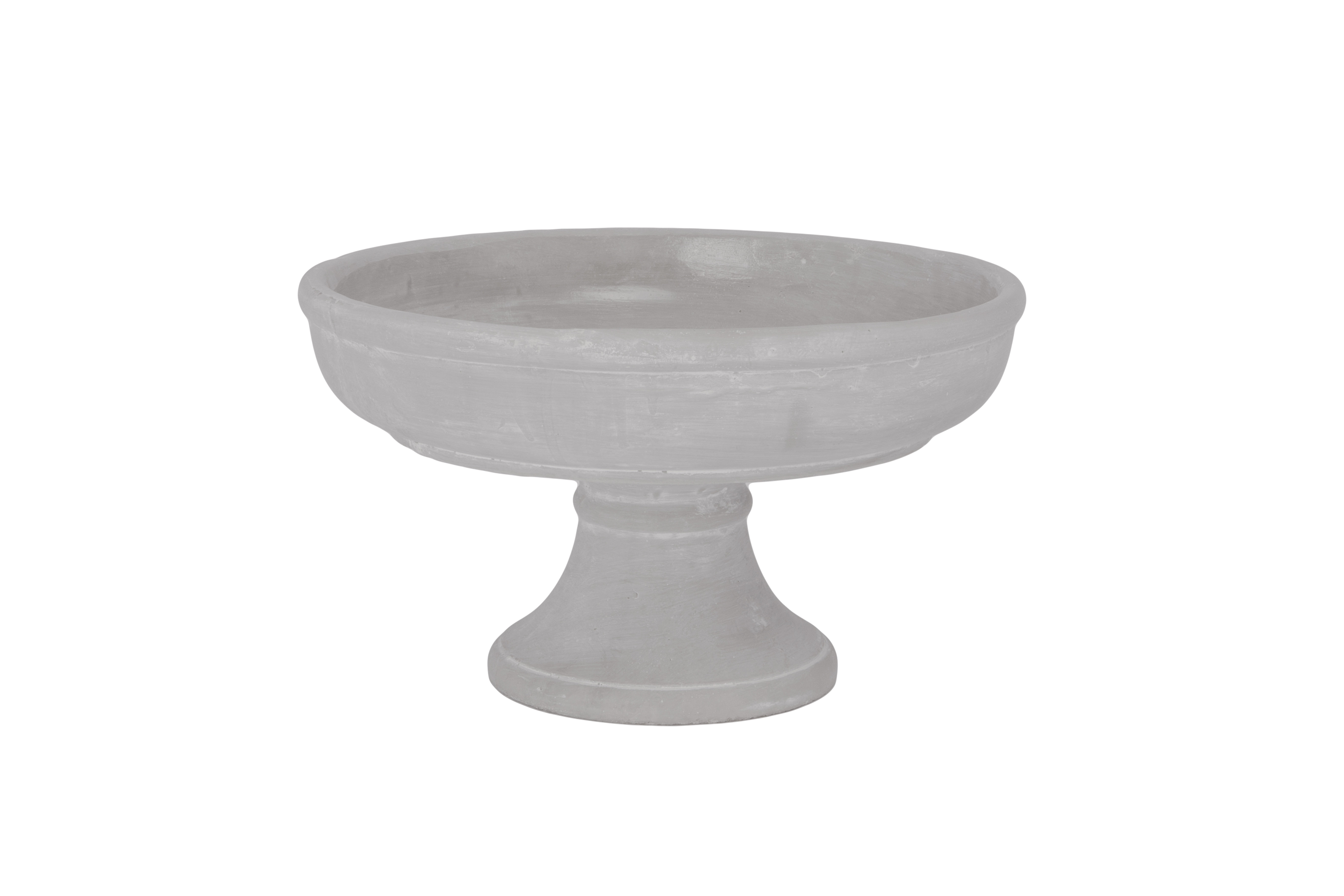 Latitude Run® Cement Compote Bowl Concrete Finish Grey - Wayfair Canada
