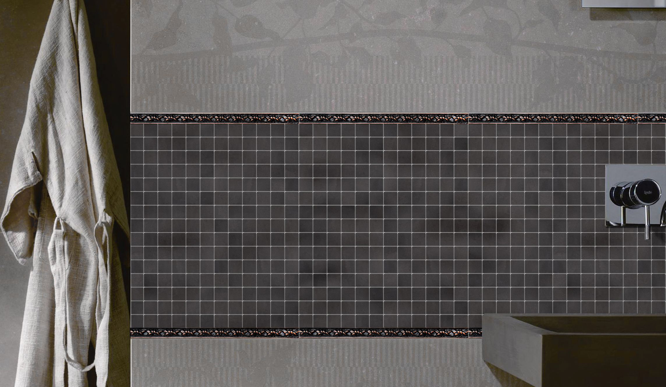 Parvatile Olive Branch 0.5'' x 8'' Metal Listello & Reviews | Wayfair