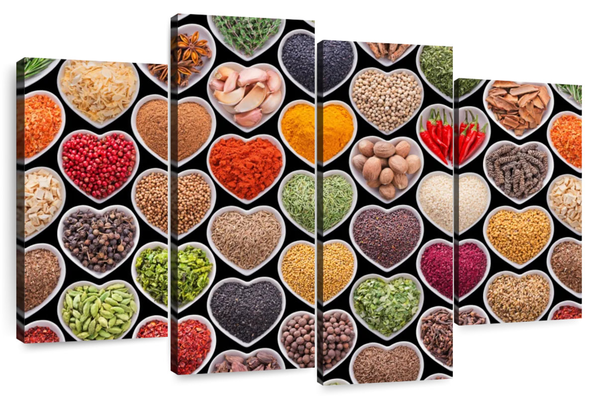 Ebern Designs Yarlin Heart Spice Collection | Wayfair