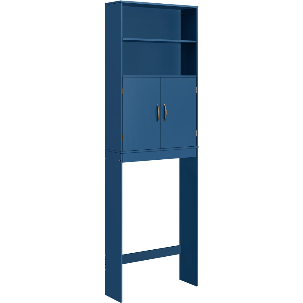 Latitude Run® Keedyn 25" W x 77" H x 8" D Over-The-Toilet Storage ...