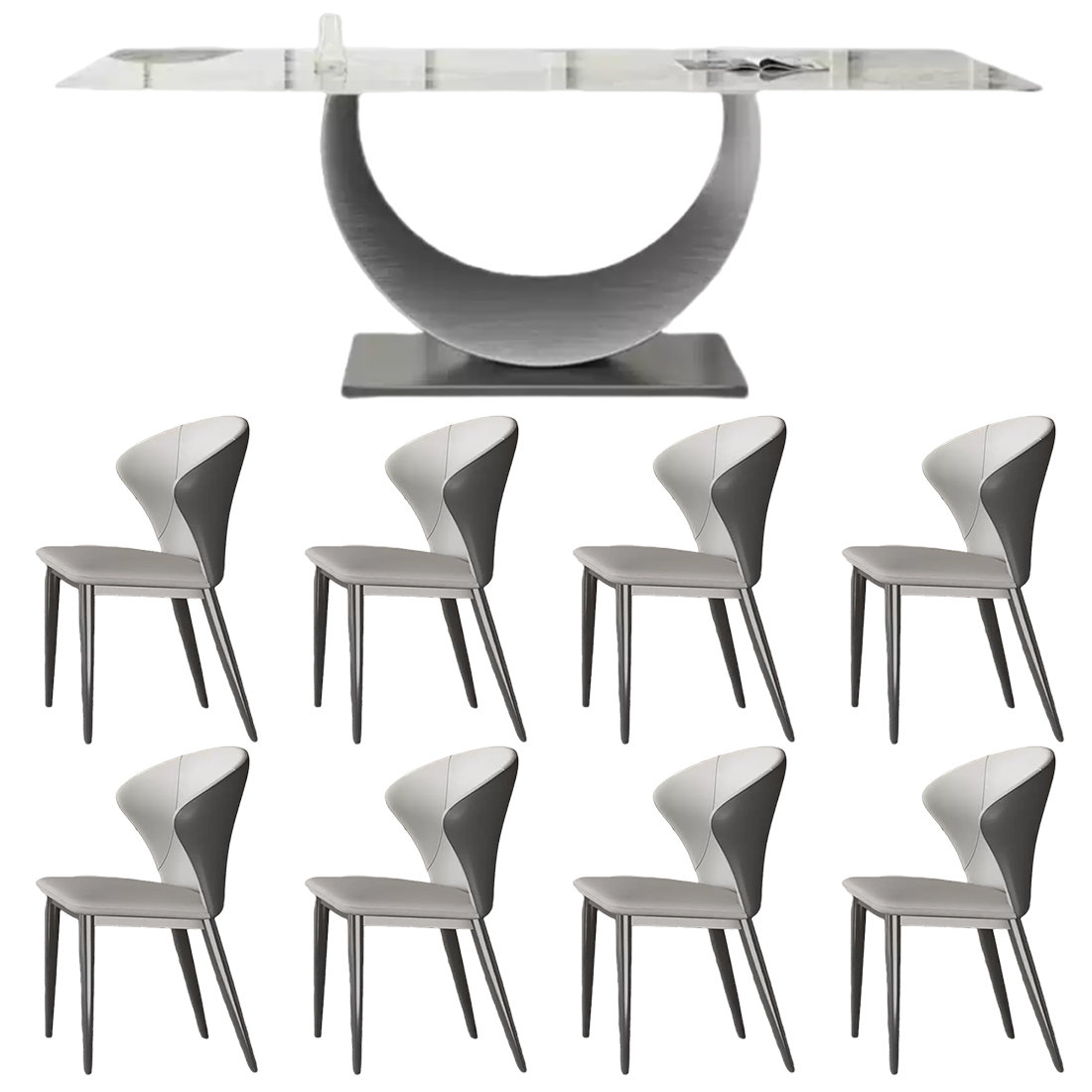 LJIA home High-end creative dining table and chair | Wayfair