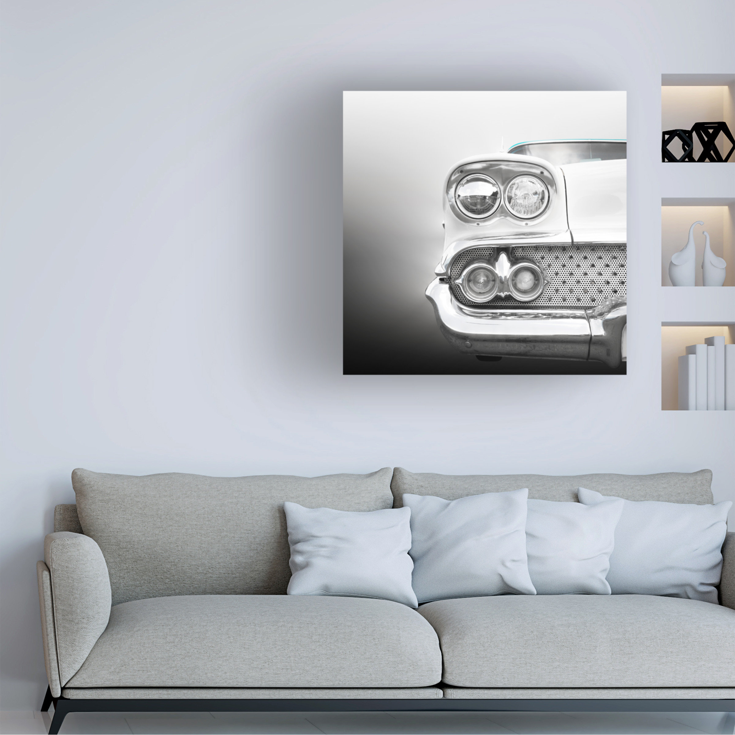 Winston Porter Beate Gube Us Classic Car 1958 Bel Air Canvas Art ...
