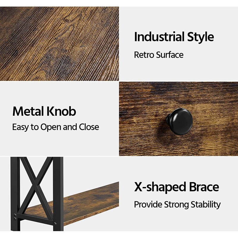 17 Stories Keivha 39.5'' Console Table & Reviews | Wayfair