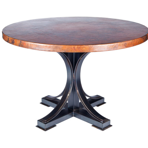 Prima Design Source Winston Round Metal Dining Table | Wayfair