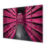 Ebern Designs Pink Grey Library Bookshelf Perspective I - Libraries ...