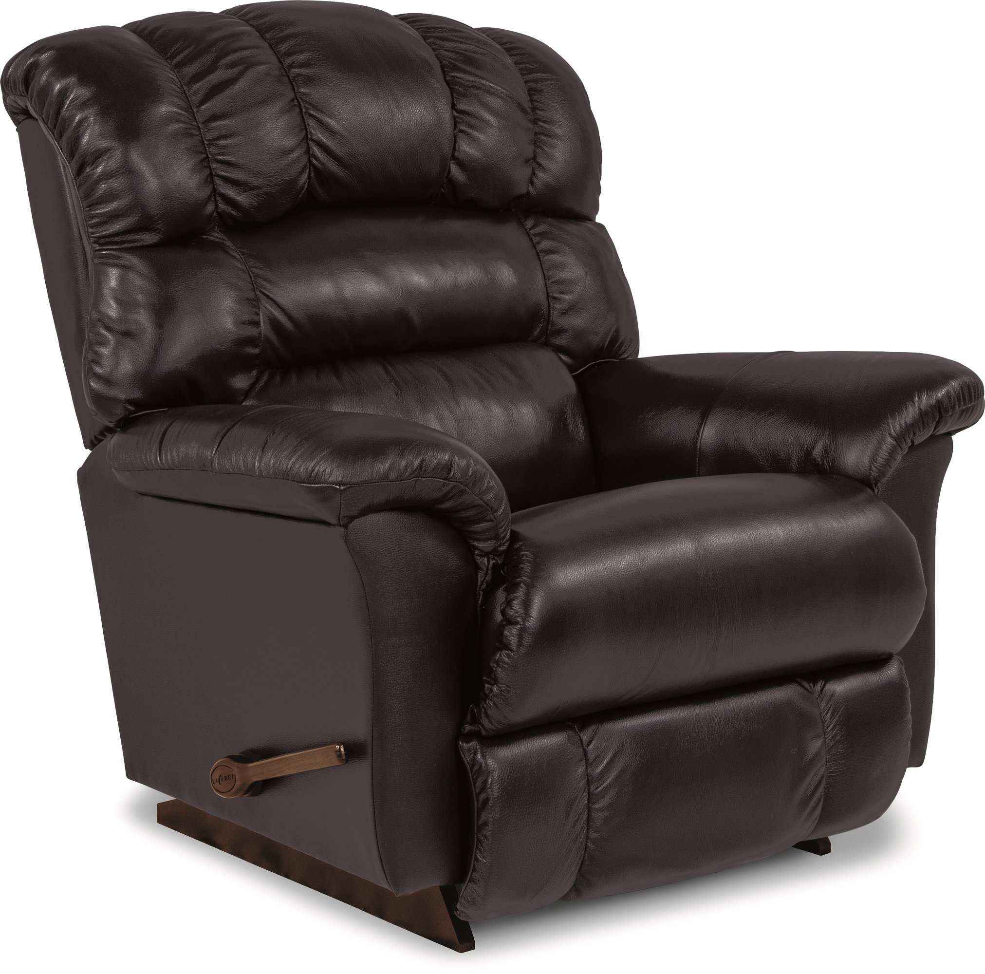 La Z Boy Randell Oversized Manual Leather Match Rocking Recliner