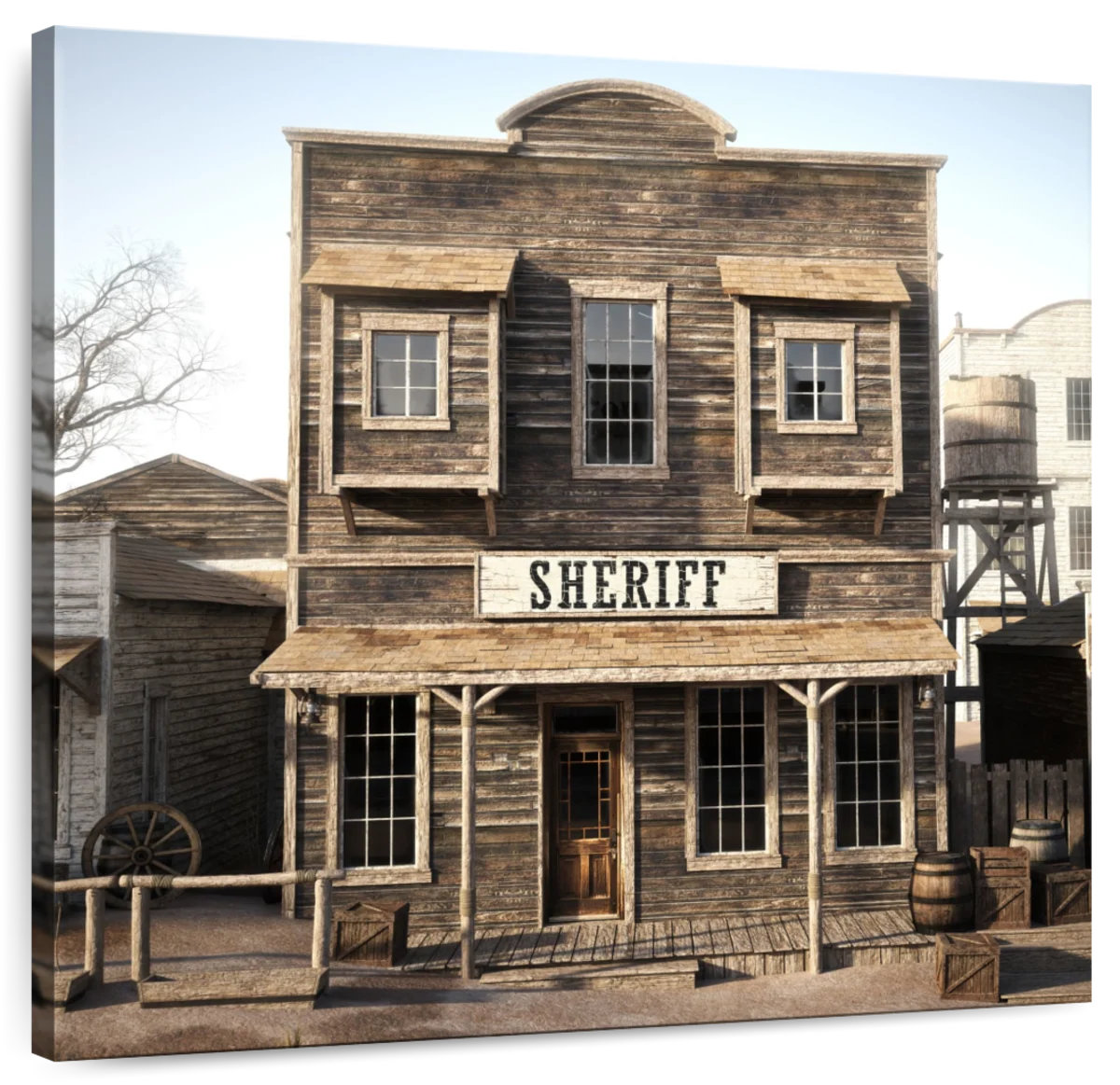 Union Rustic Lelar Western Town Sheriff | Wayfair