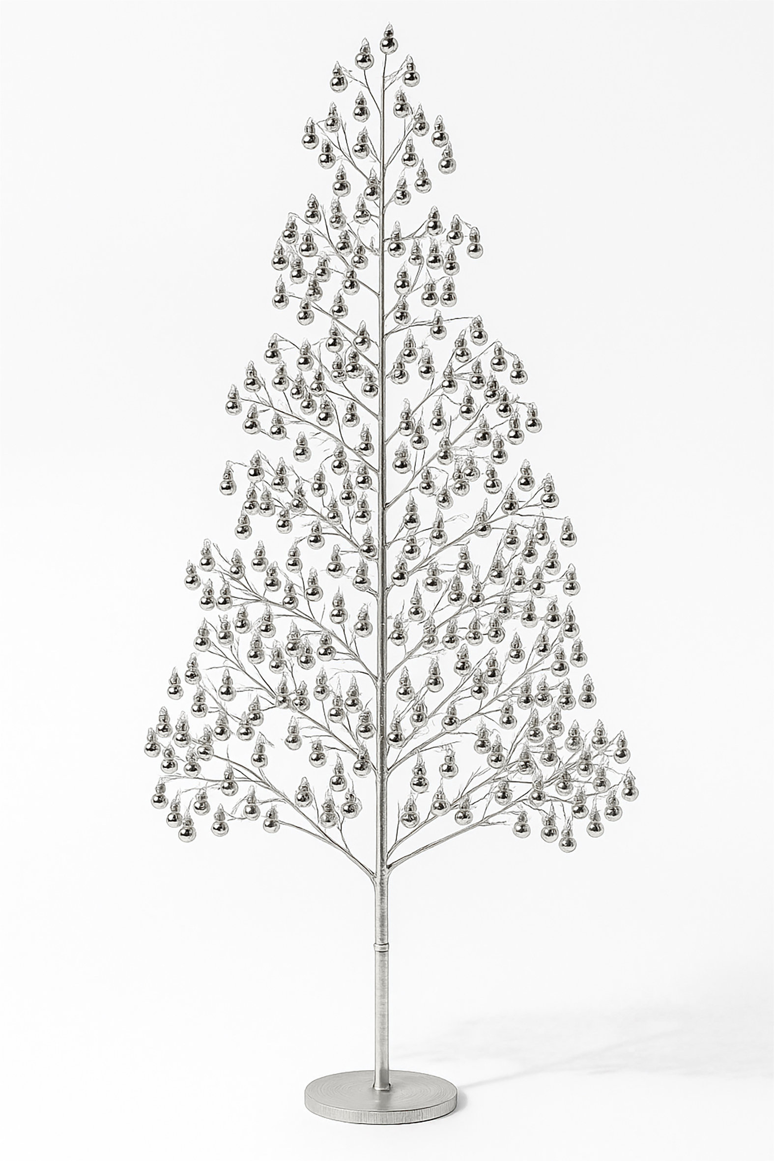 The Seasonal Aisle gold Micro Led Bauble Tree 2.1m | Wayfair.co.uk