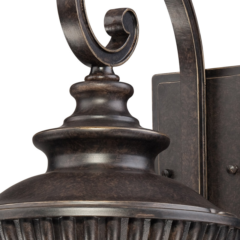 Astoria Grand Baxter Imperial Bronze 22.5 H 1-Light Outdoor Wall ...