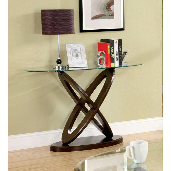 X & Cross Leg Console Tables You'll Love | Wayfair