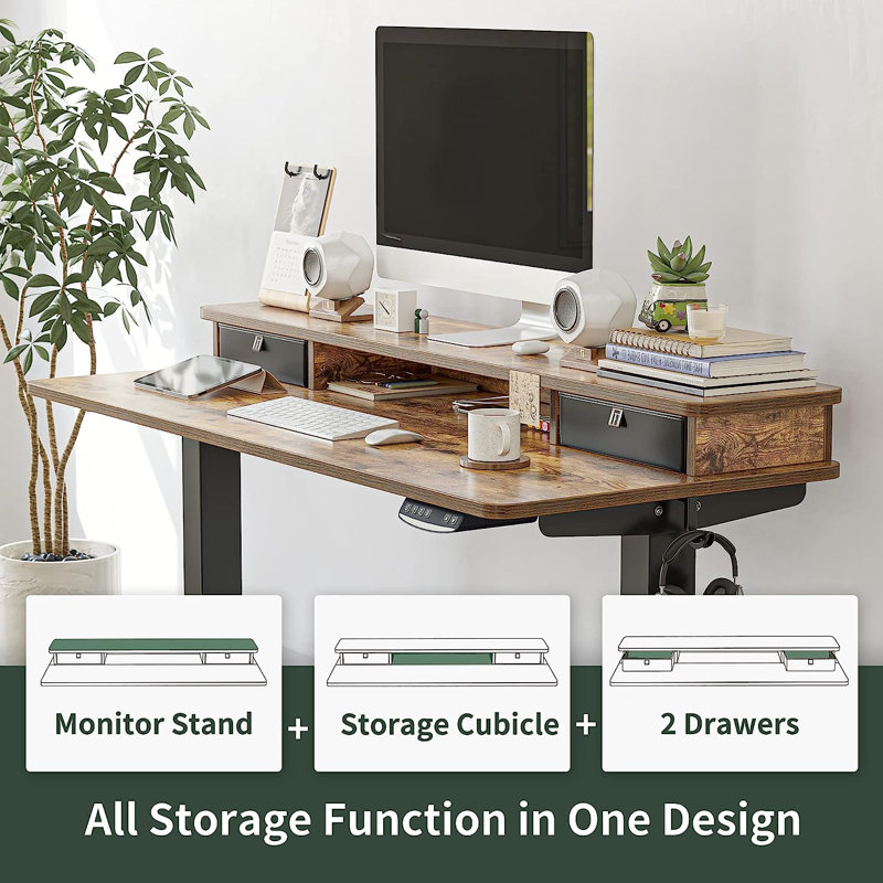 Inbox Zero Desk & Reviews | Wayfair