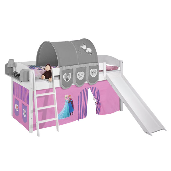 Lilokids Disney's Frozen Kids European Single (90 X 200 Cm) Loft Bed ...