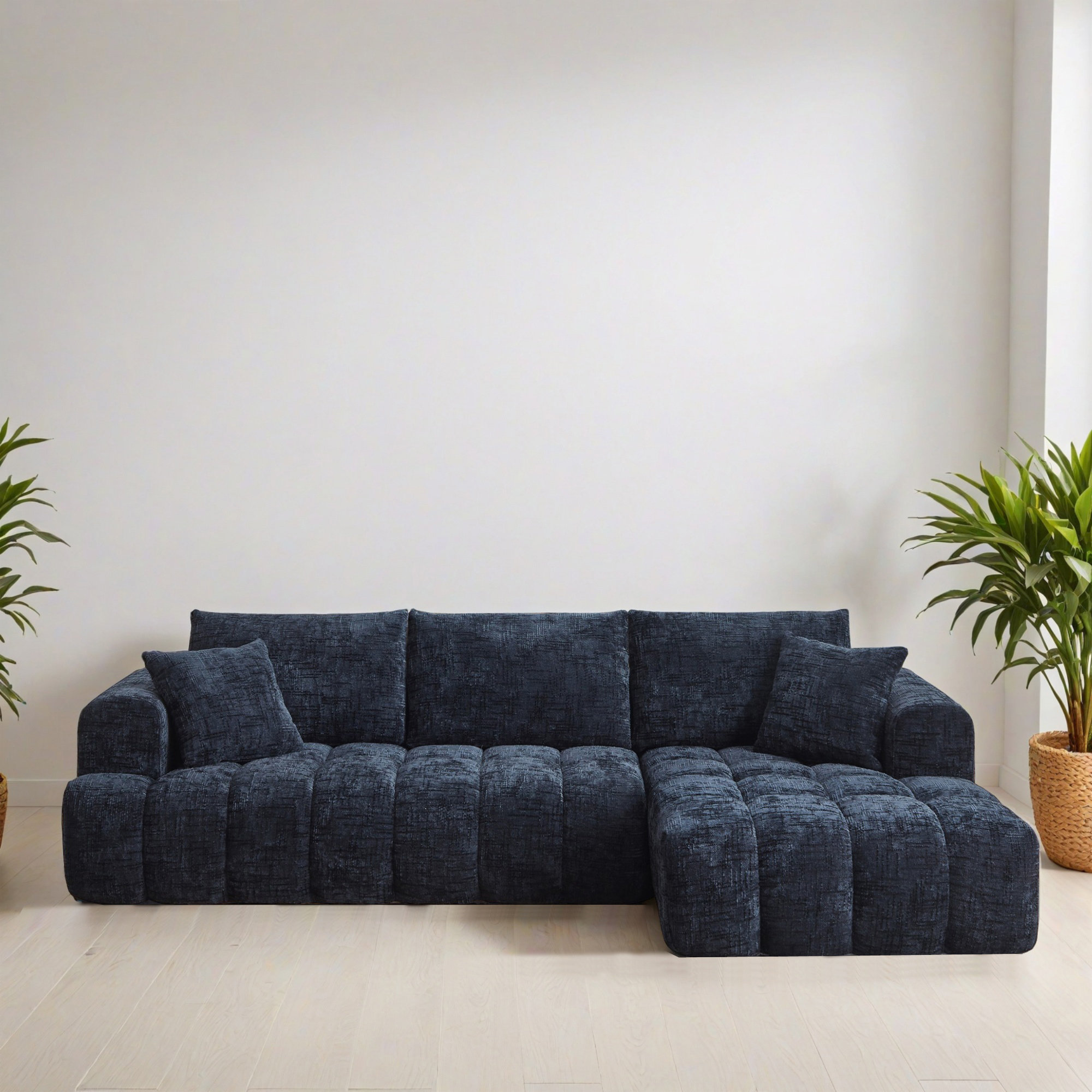 Latitude Run® 108.22" Right Hand Facing Sectional Couch with L-Shape ...