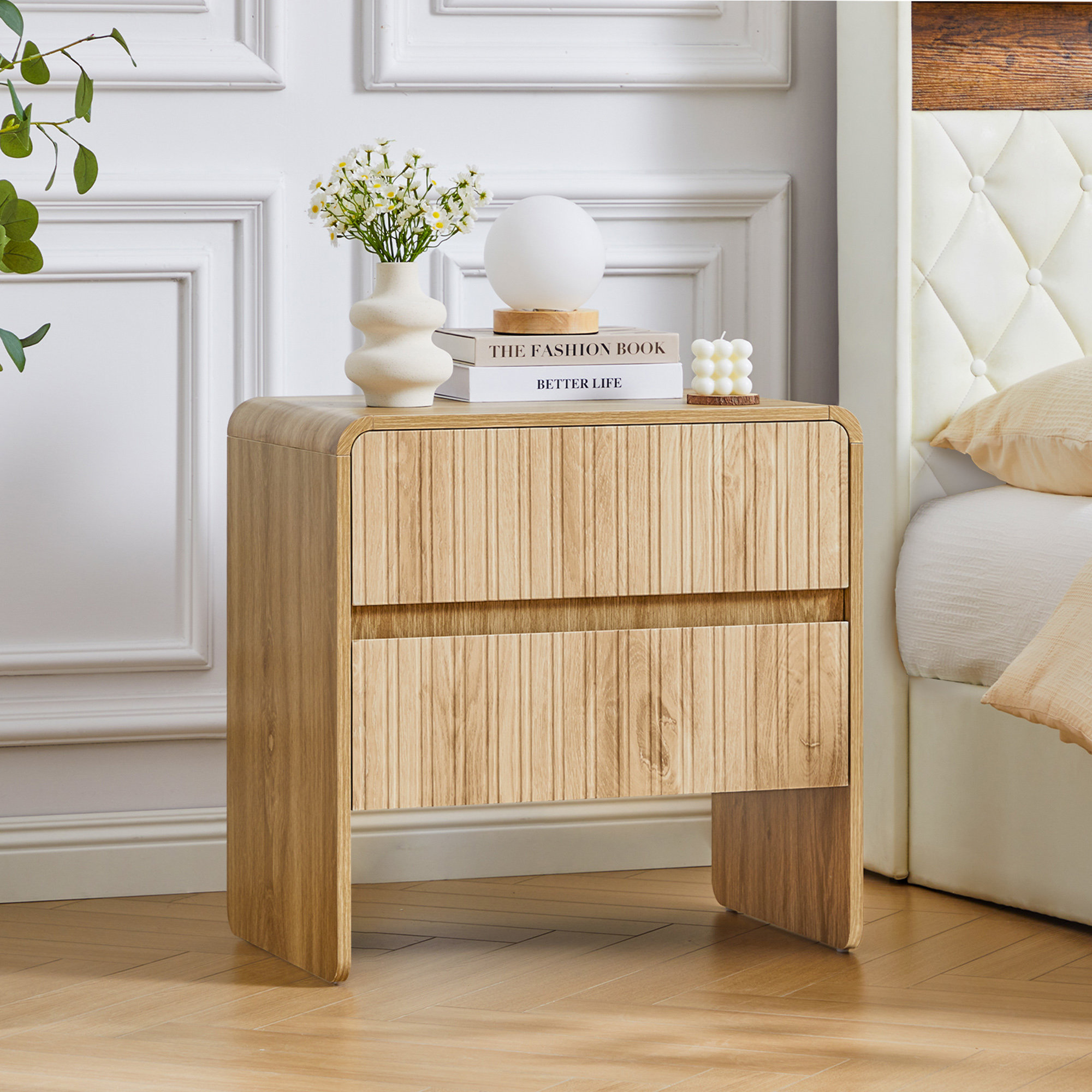 Millwood Pines Geordy 2-Drawer Dresser - Wayfair Canada