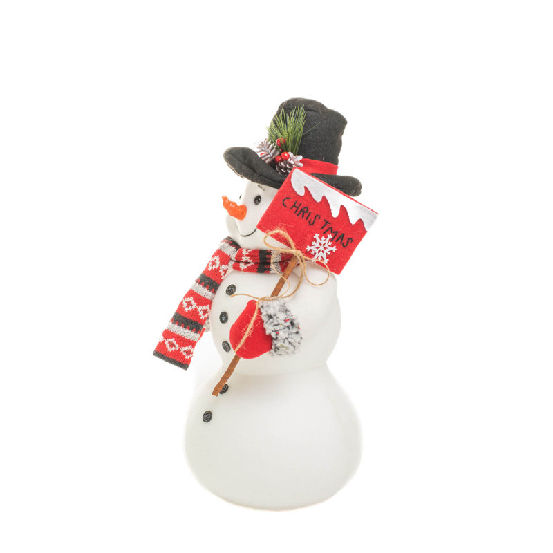 The Holiday Aisle® White Majestic Snowman - Wayfair Canada