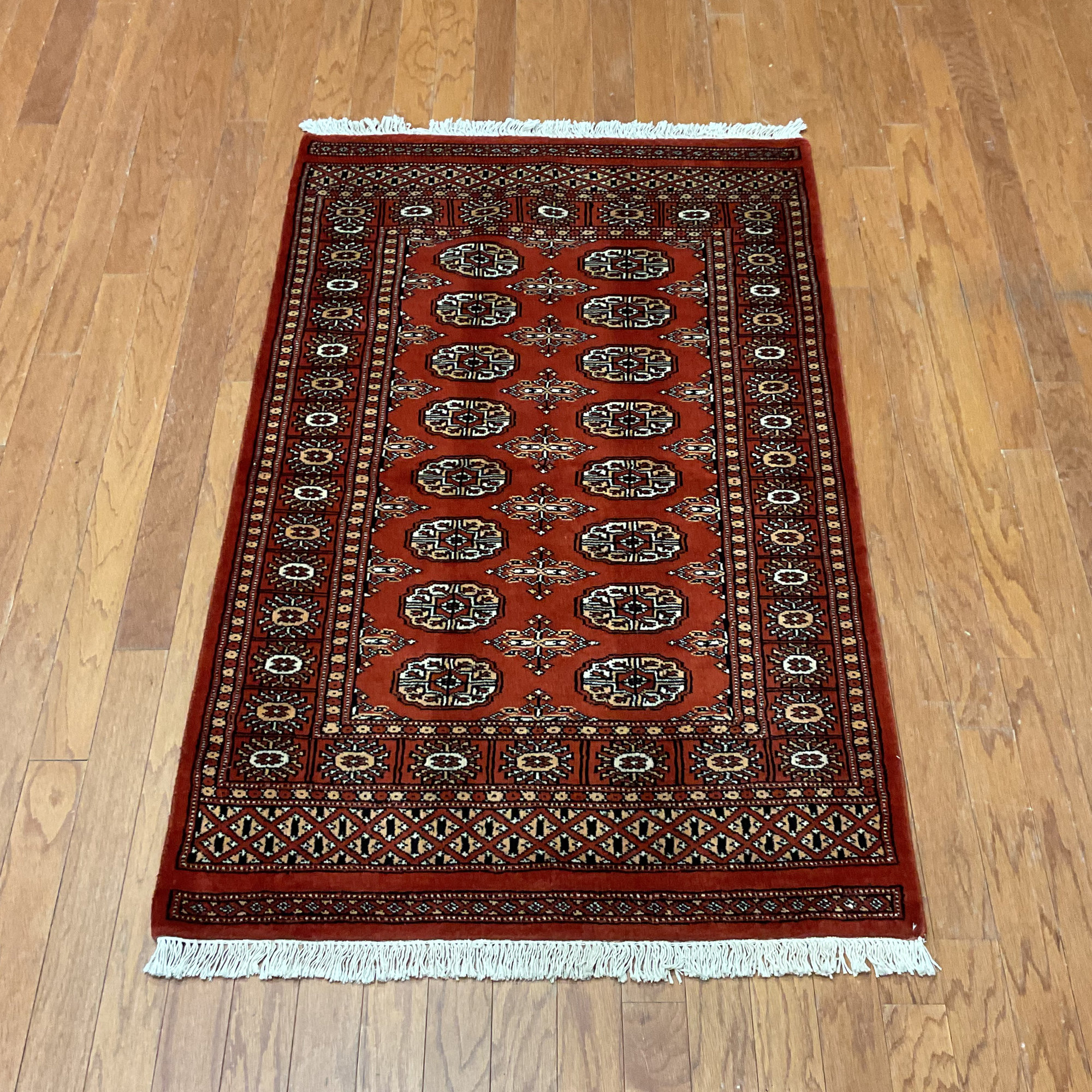 Bloomsbury Market Handmade Bokhara Wool Rug | Wayfair