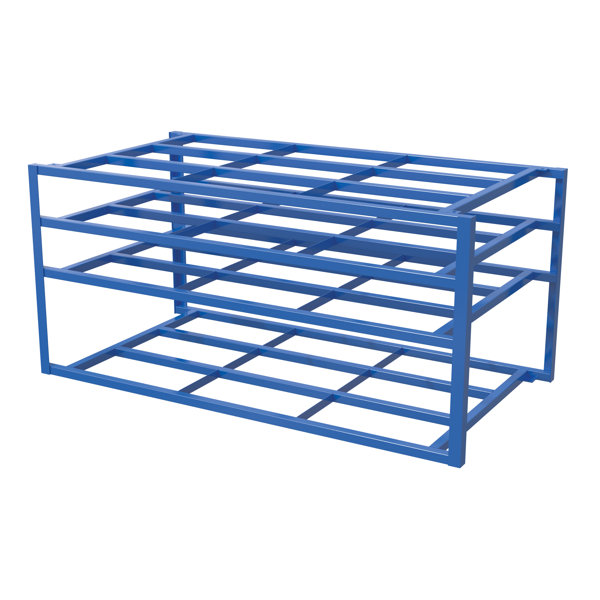VESTIL Sheet Rack W/ 1 Large Bottom Shelf (SHEET-R-57-HB-3) - Wayfair ...