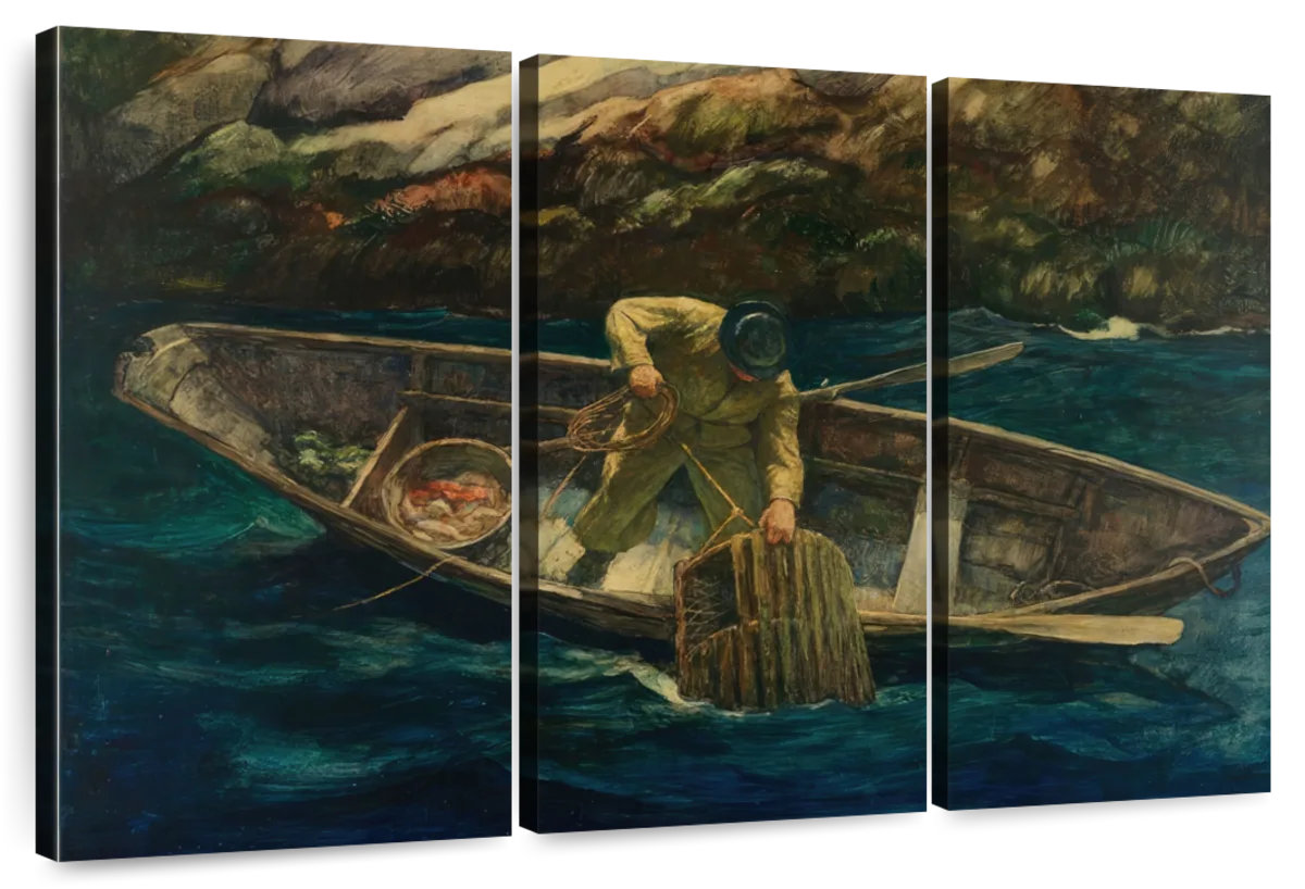 Ebern Designs Deep Cove Lobster Man | Wayfair