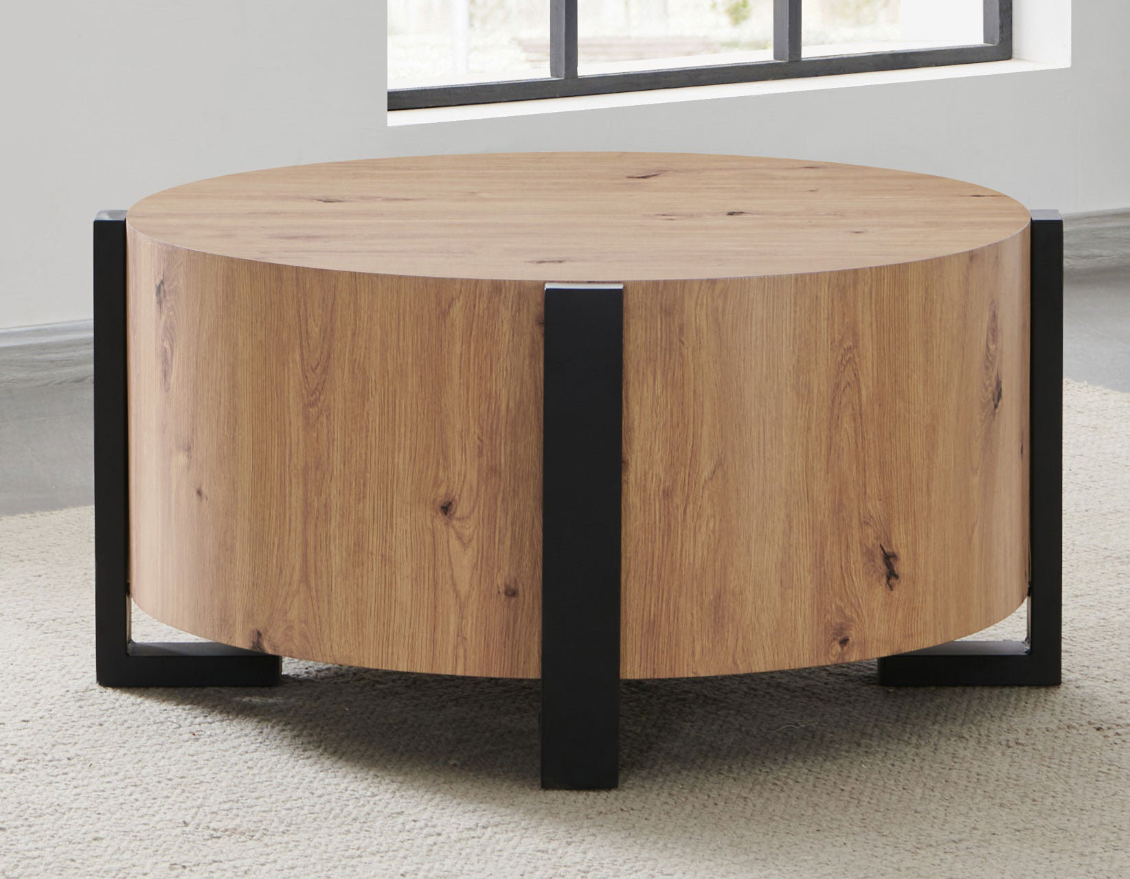 Latitude Run® Darcie Faux-Wood Coffee Table | Wayfair