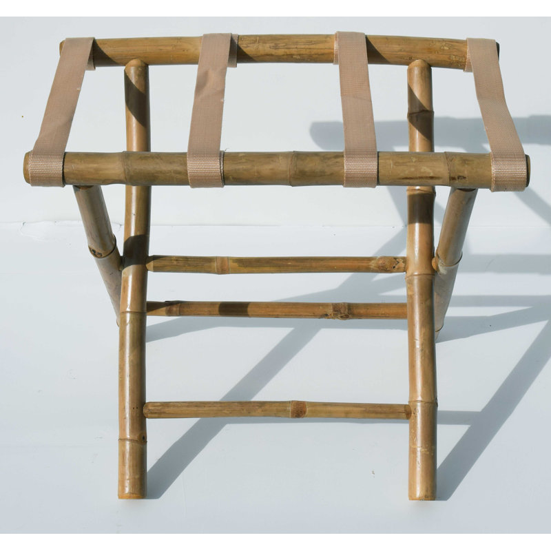 Bamboo54 Folding Bamboo Luggage Rack & Reviews | Wayfair