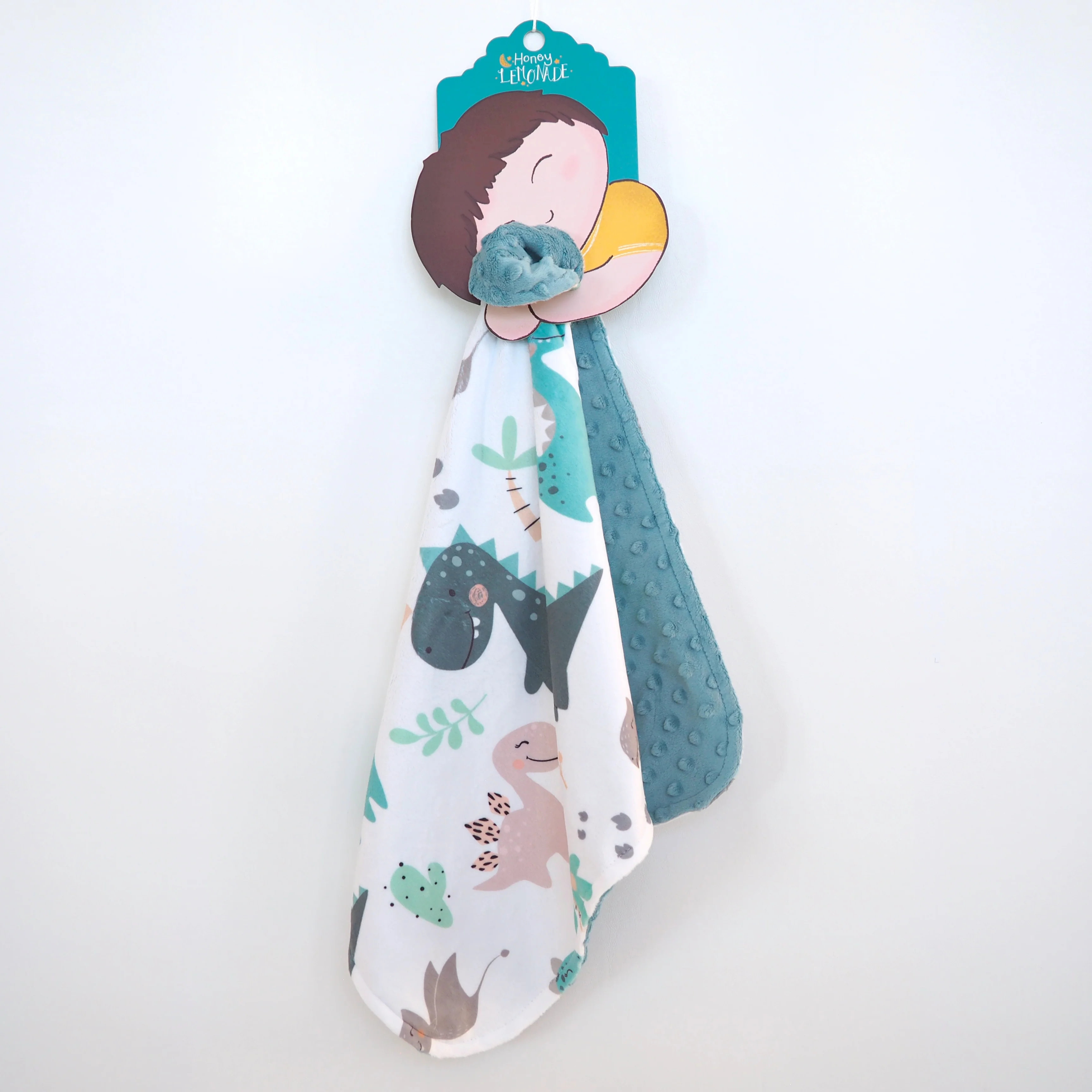 Honey Lemonade Mini Minky Dino Blanket for Toddlers - Soft, 100% ...