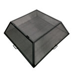 Master Flame Hybrid Steel Square Fire Pit Spark Screen | Wayfair