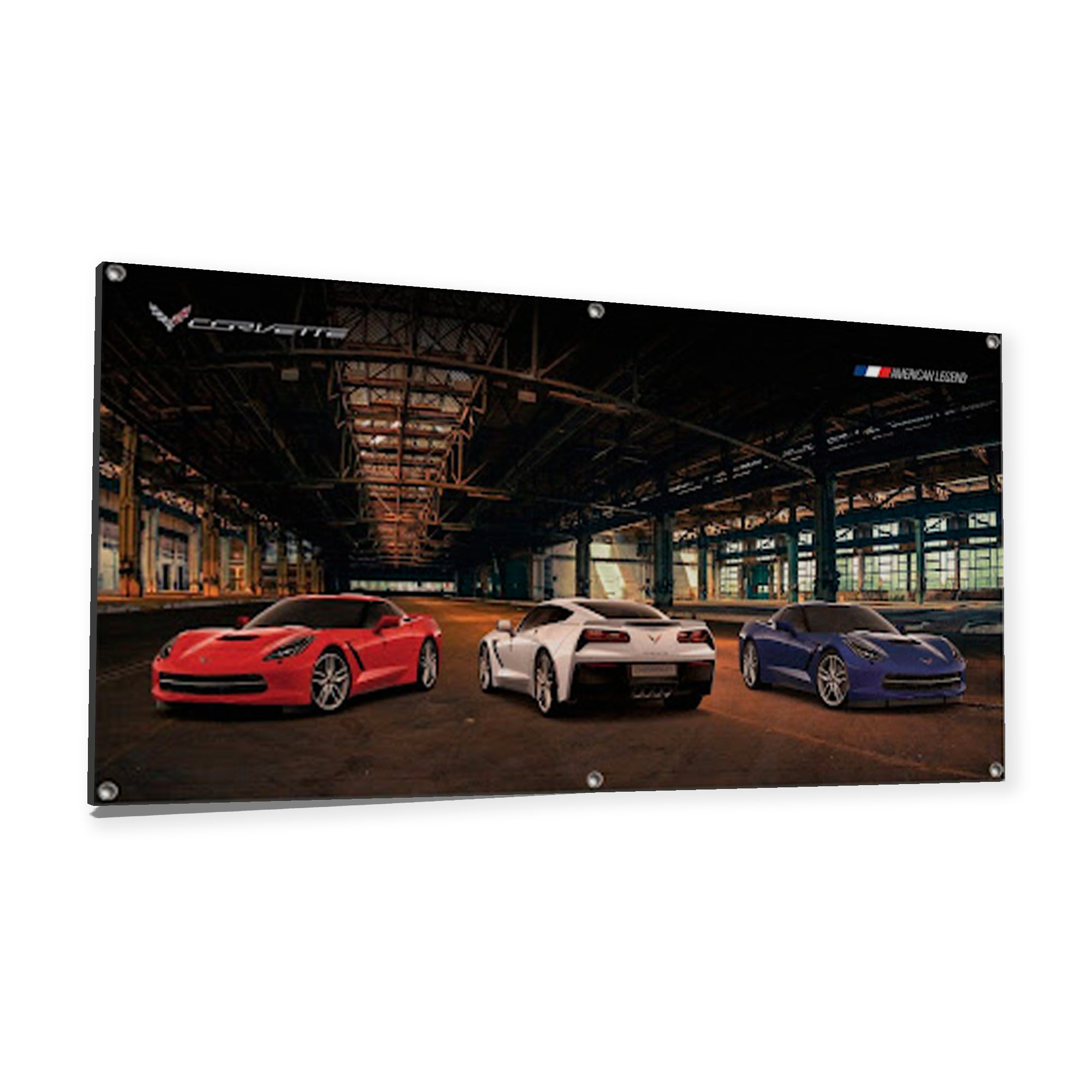 Second Story Collection Corvette American Legand Banner Print with ...