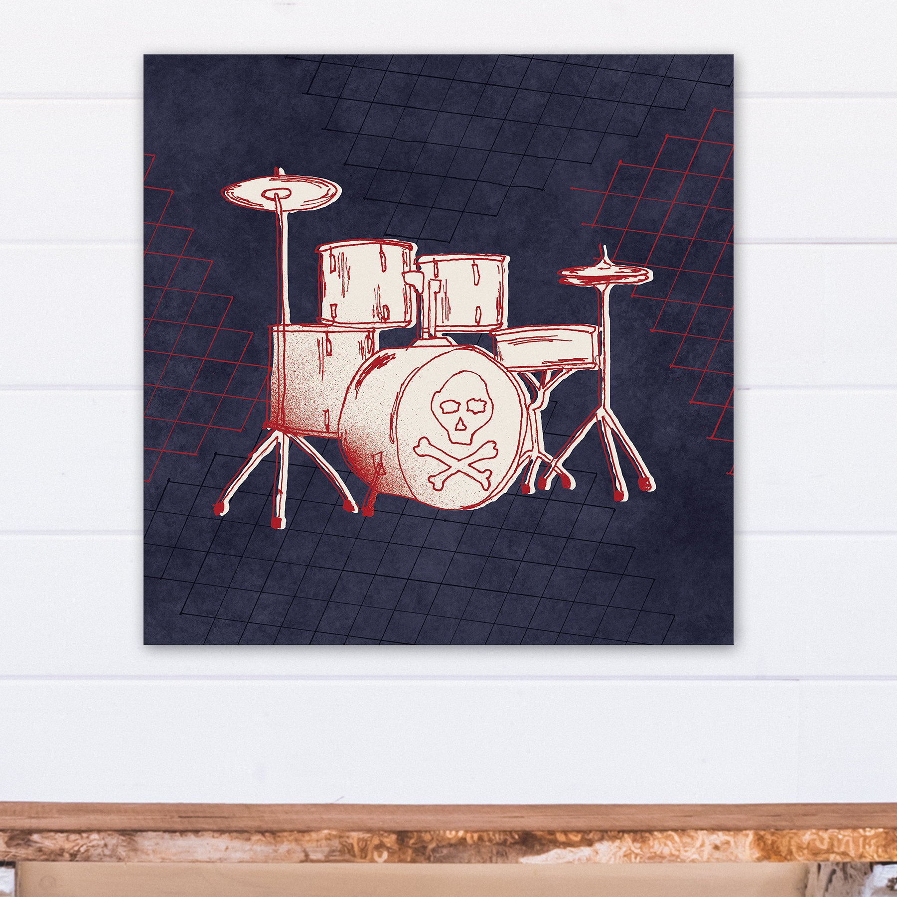 Red Barrel Studio® Morabito Morabito Drums Wrapped Canvas Art | Wayfair