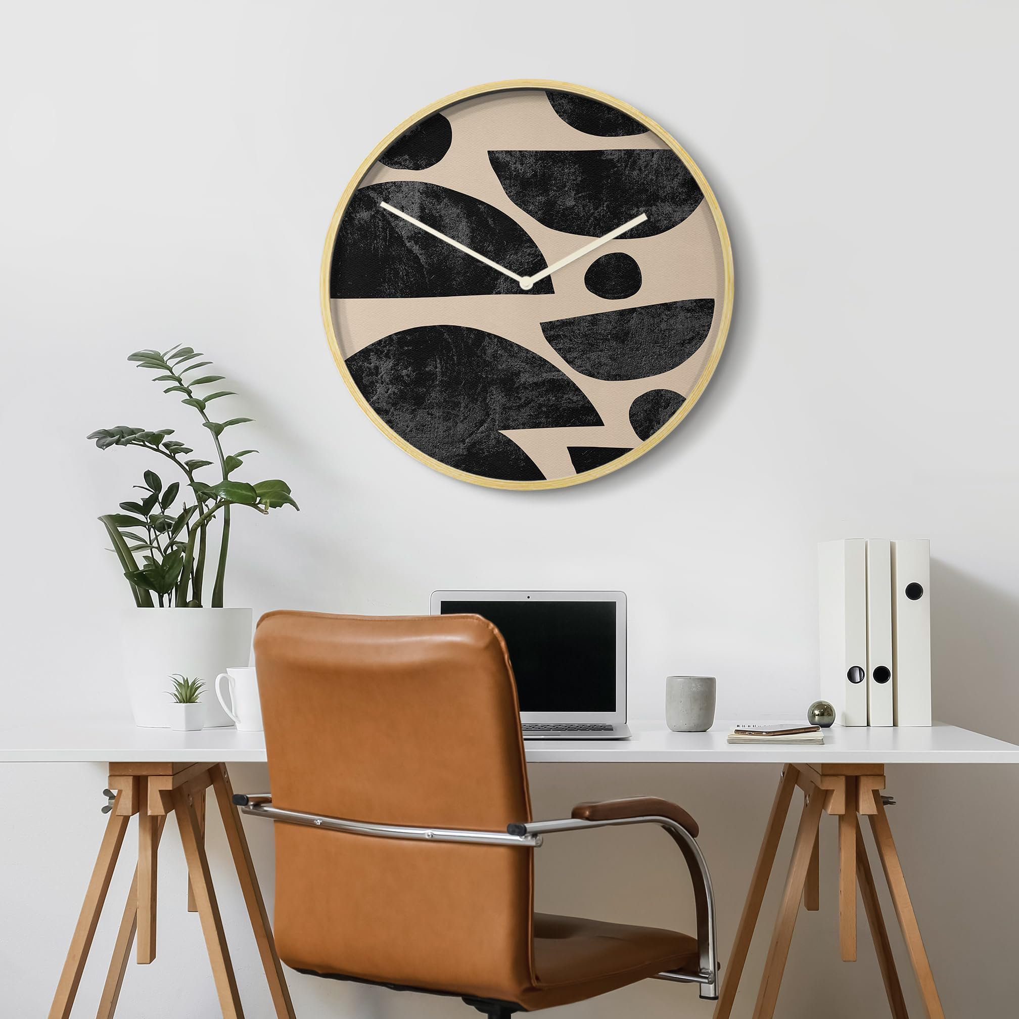 SIGNLEADER Plywood Wall Clock | Wayfair