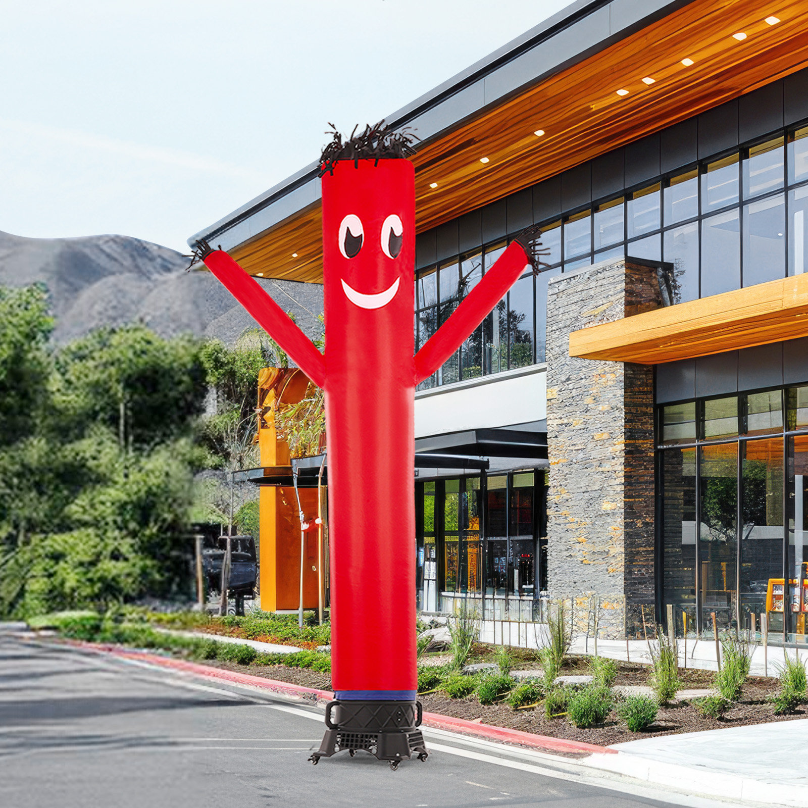 The Holiday Aisle® 10 ft Air Dancers Wacky Waving Inflatable Tube Man ...