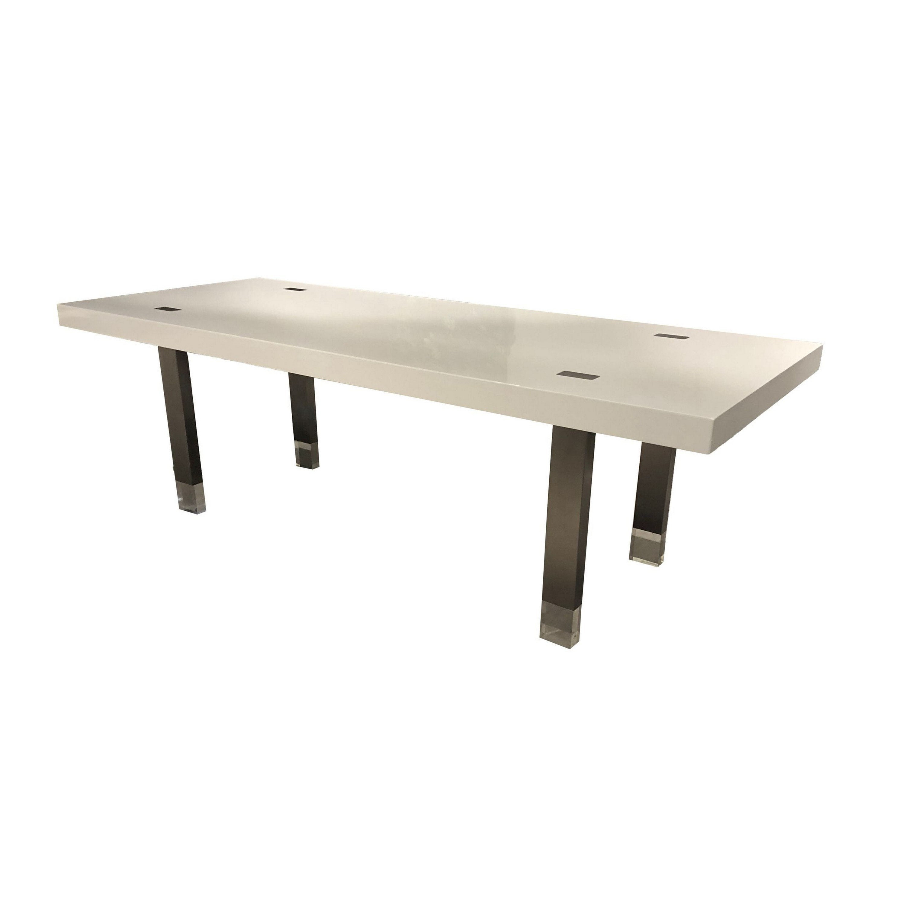 Benjara Cid Joe 95 Inch Dining Table, Rectangular | Wayfair