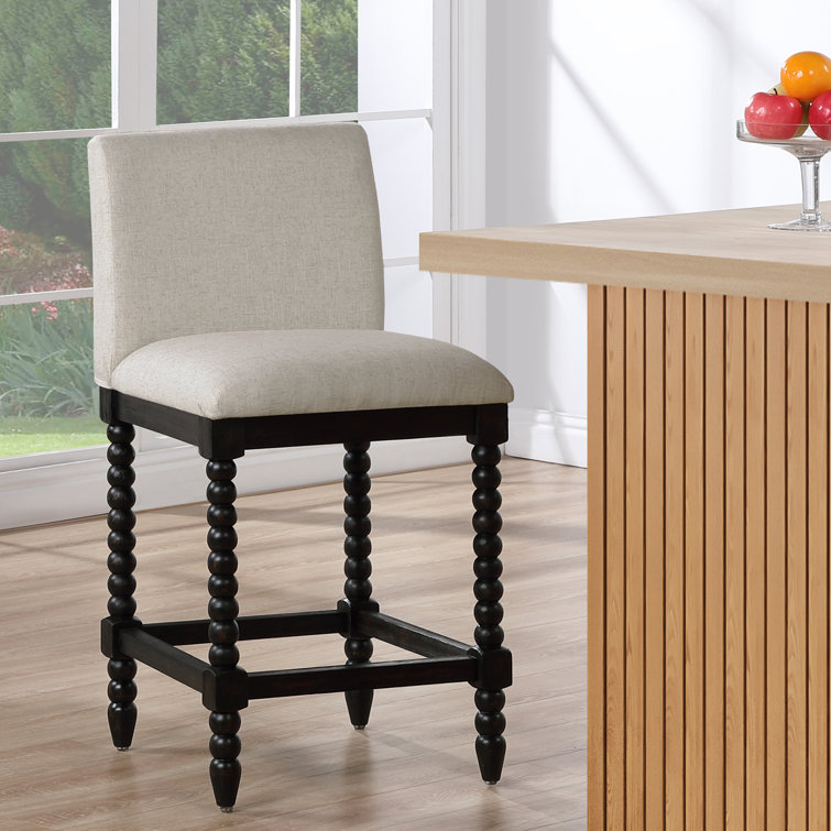 August Grove® Carollyn 26" High Modern Farmhouse Turned Leg Beaded ...