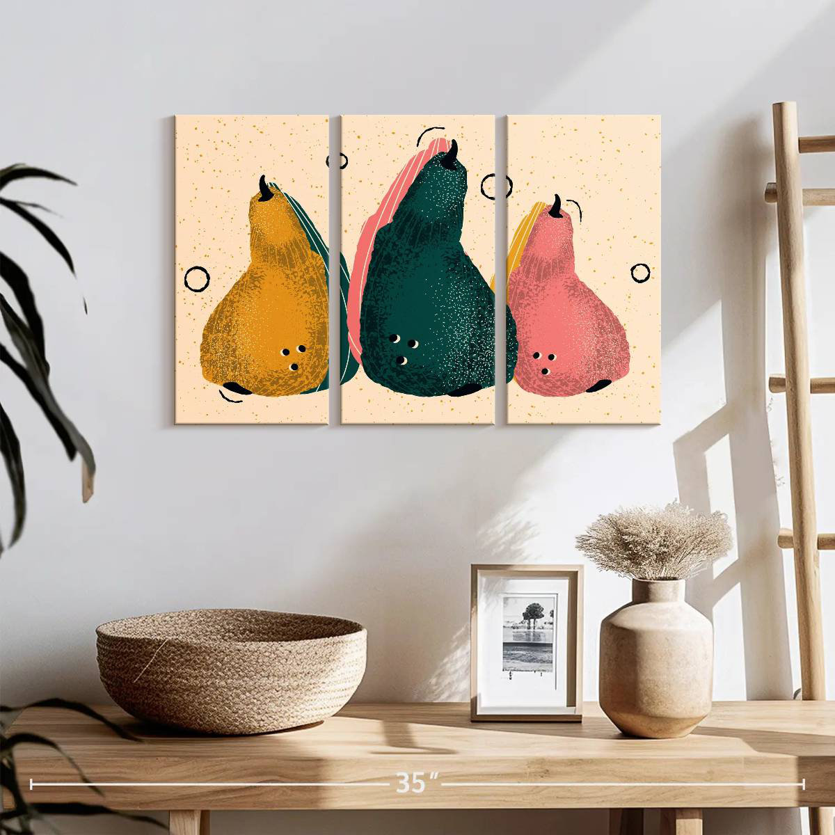 Ebern Designs Abstract Pears | Wayfair