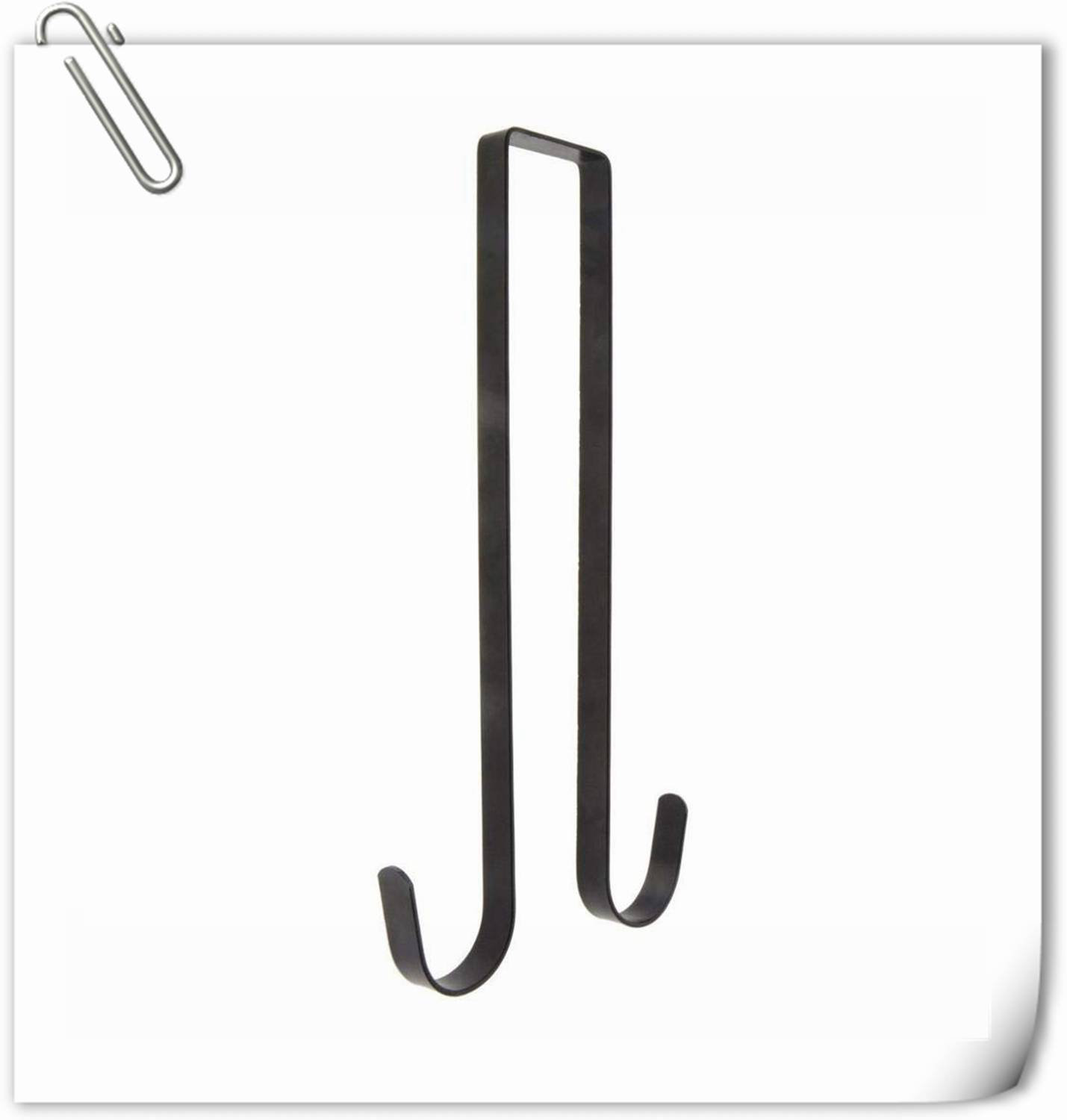 Rebrilliant 12 Inches Double Side Wreath Hanger Over The Door - Large ...