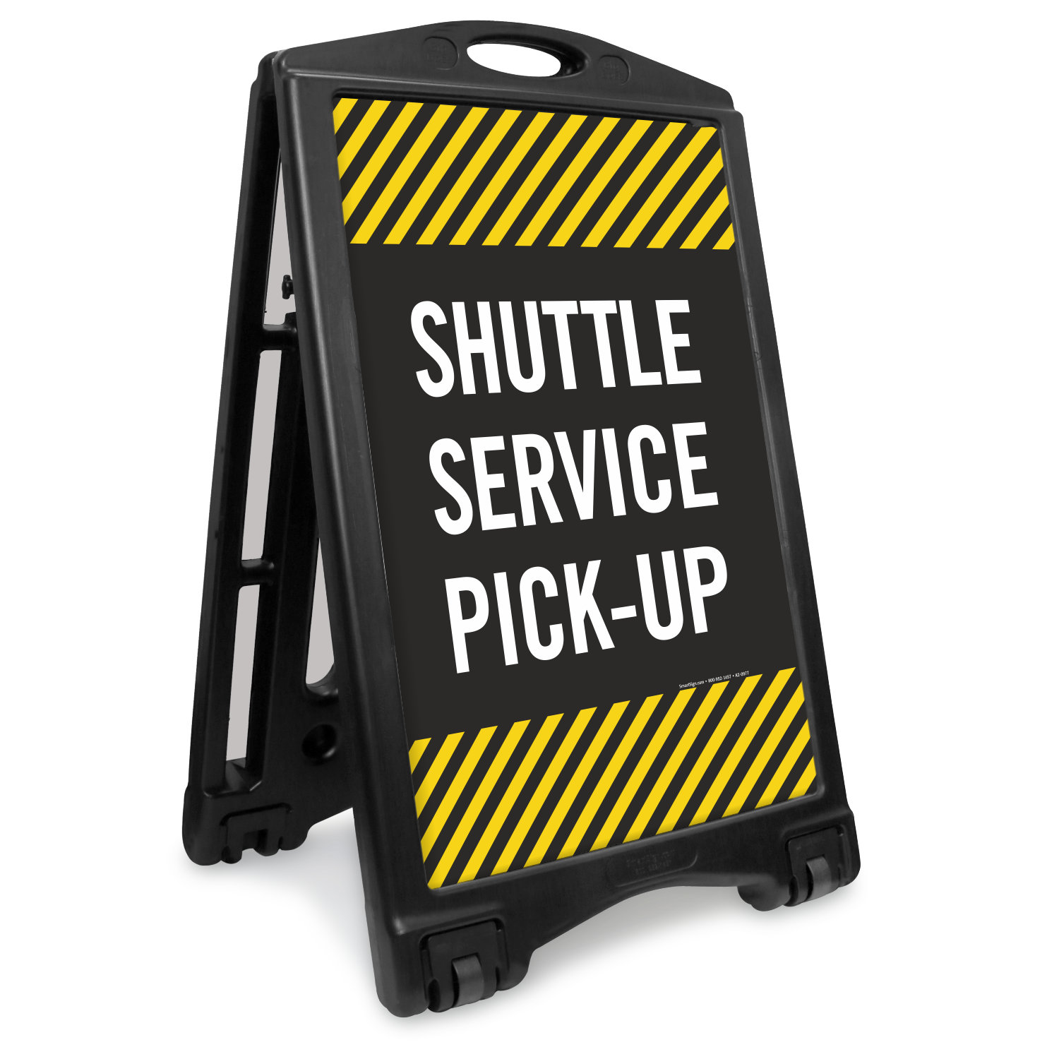 SmartSign Shuttle Service Pick-Up Portable Sidewalk Sign - Wayfair Canada