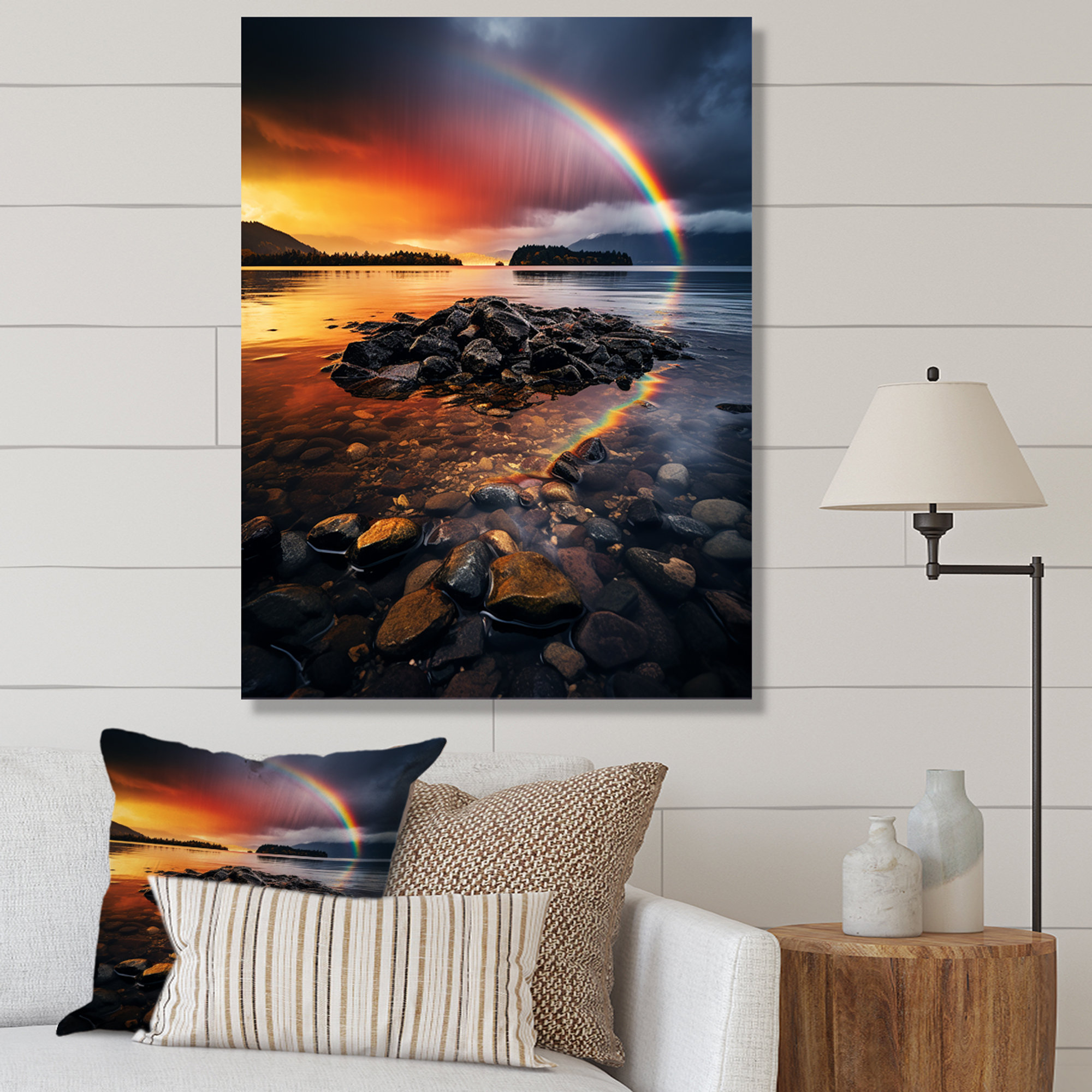 Dovecove Rainbow Grayscale Spectrum - Rainbow Wall Art Prints - Wayfair ...