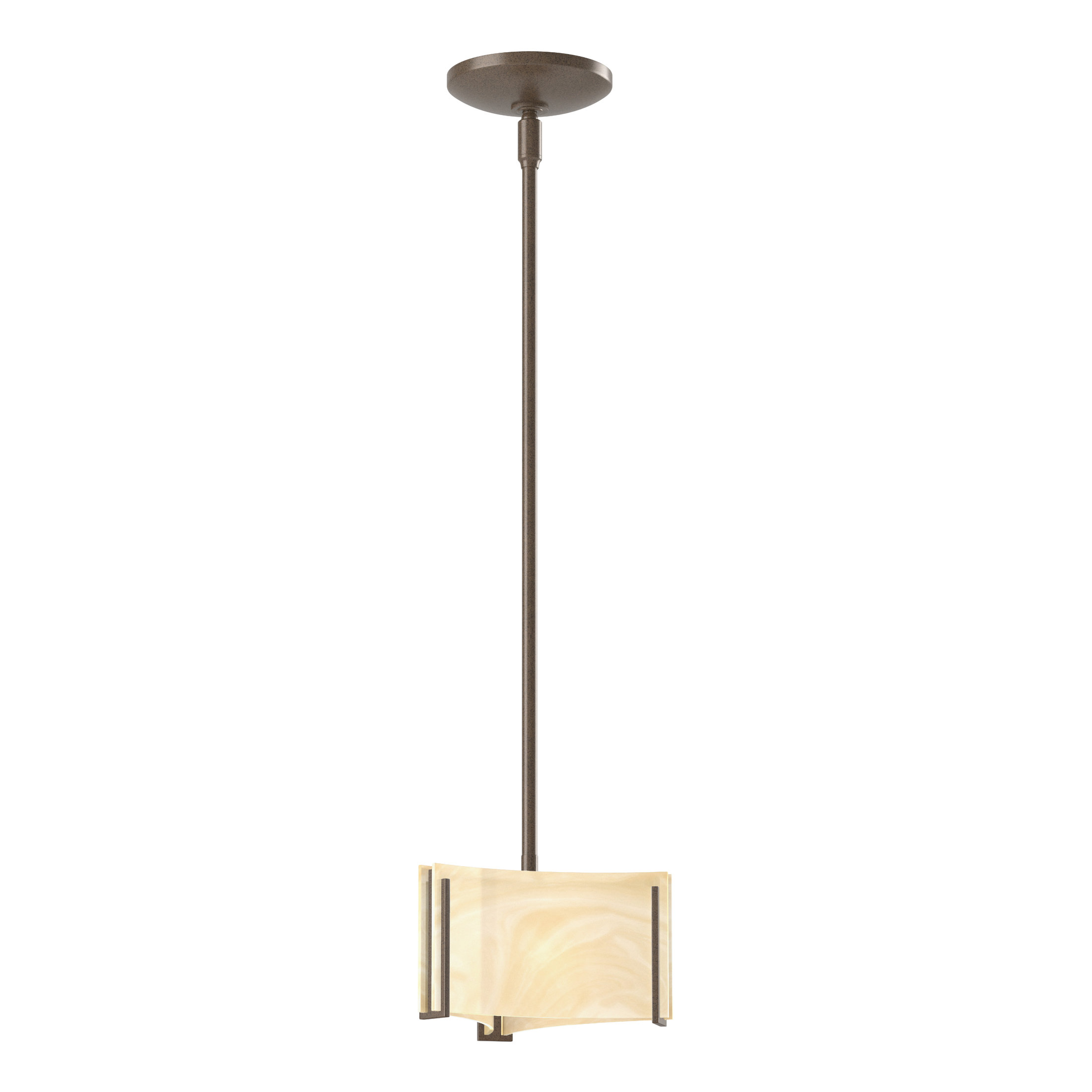 Hubbardton Forge Exos 1 - Light Unique/Statement Geometric Pendant ...
